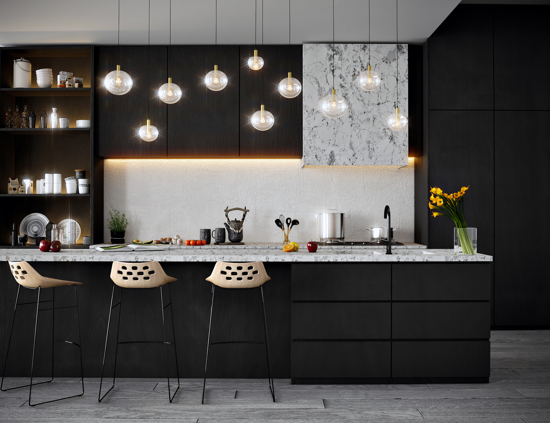 ArtStation - The Kitchen of Kings: A Digital Masterpiece