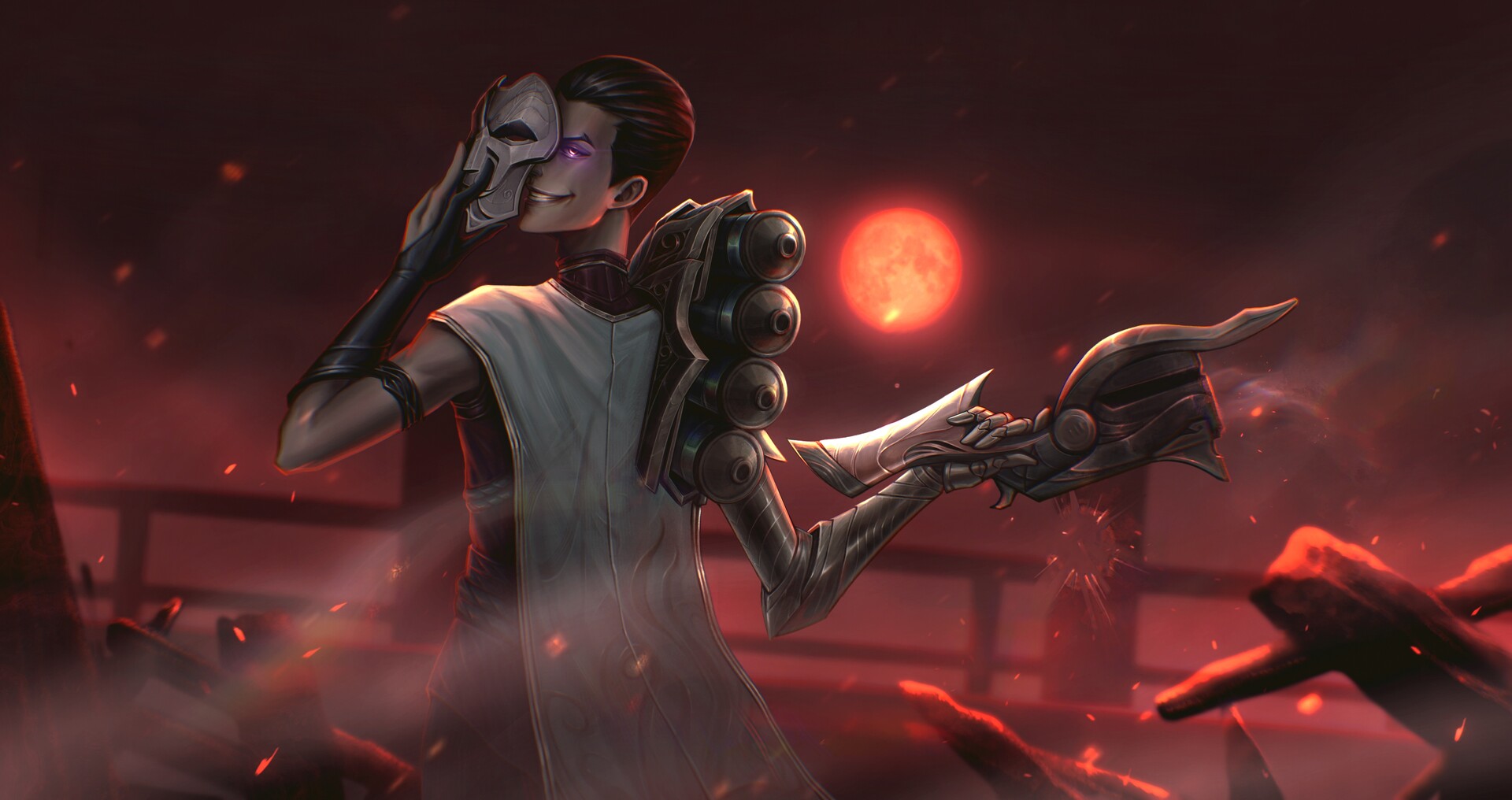 ArtStation - Jhin-League of Legends fanart