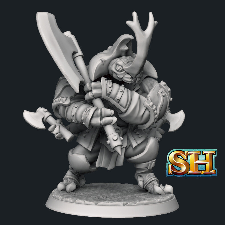 ArtStation - Thri-Kreen Paladin