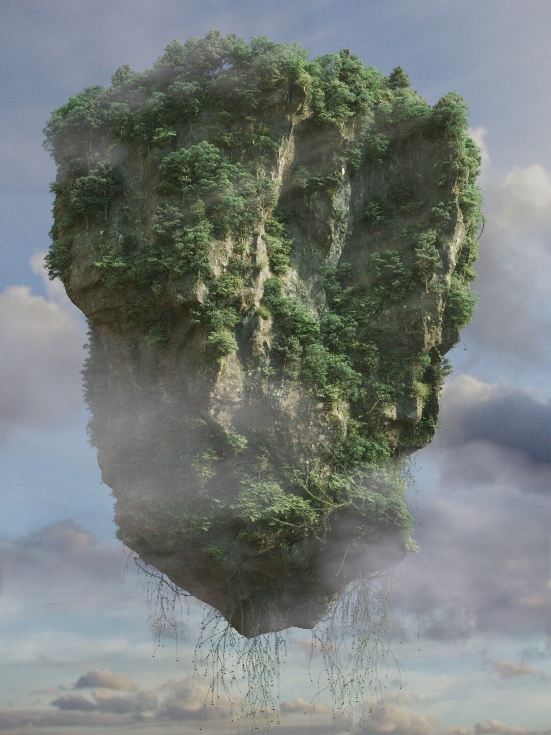 ArtStation - Fly Rock