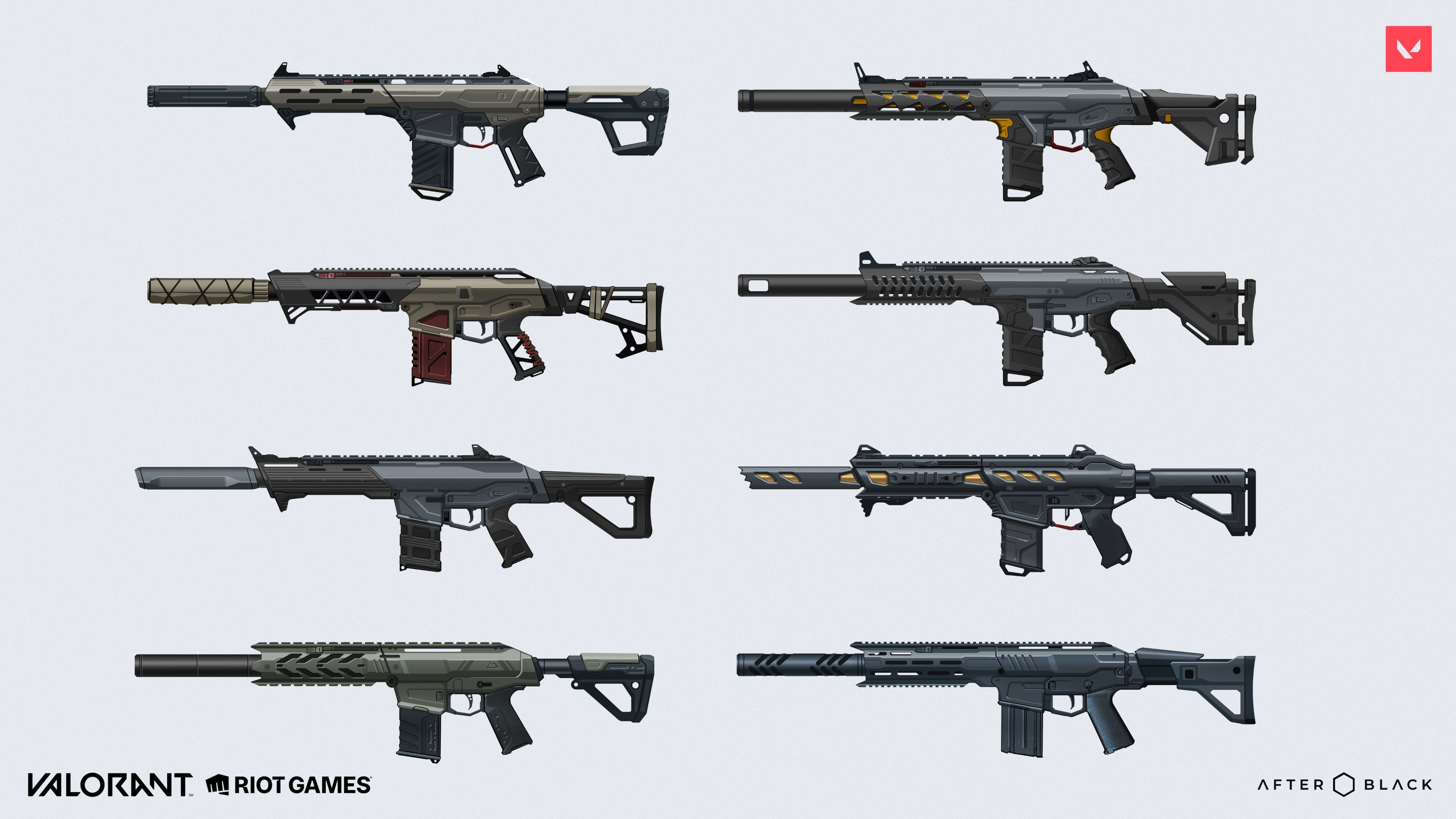 Su Wang - VALORANT - Recon Phantom - Concept Design