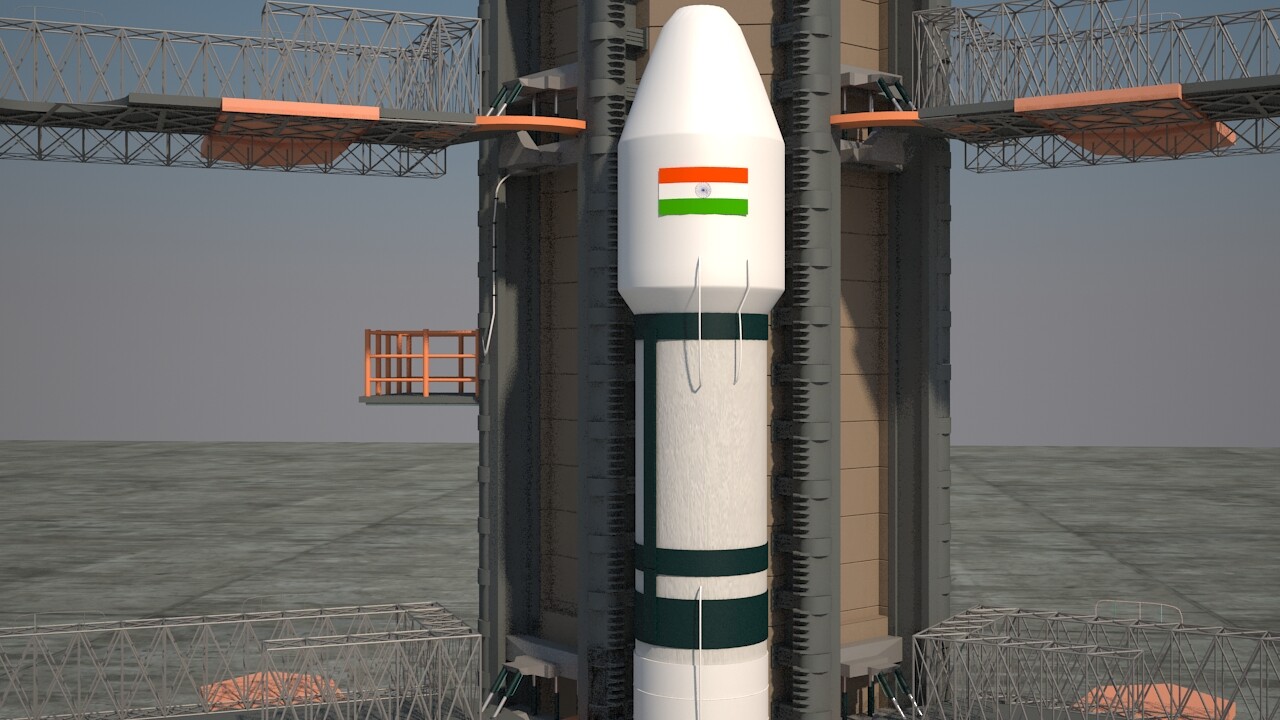 ArtStation - ISRO hart of INDIA