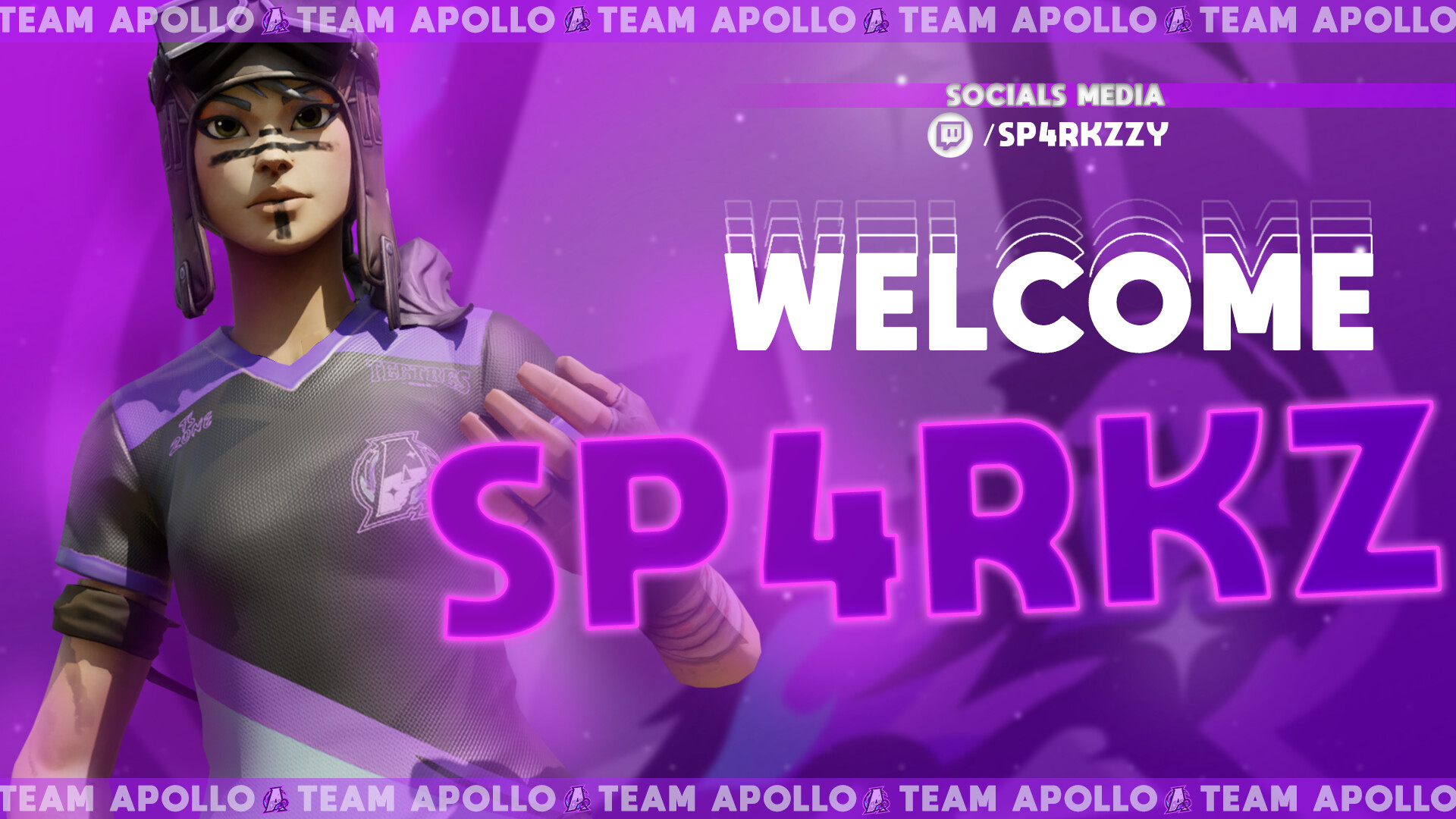 ArtStation - Uvítací post pro Apollo esports