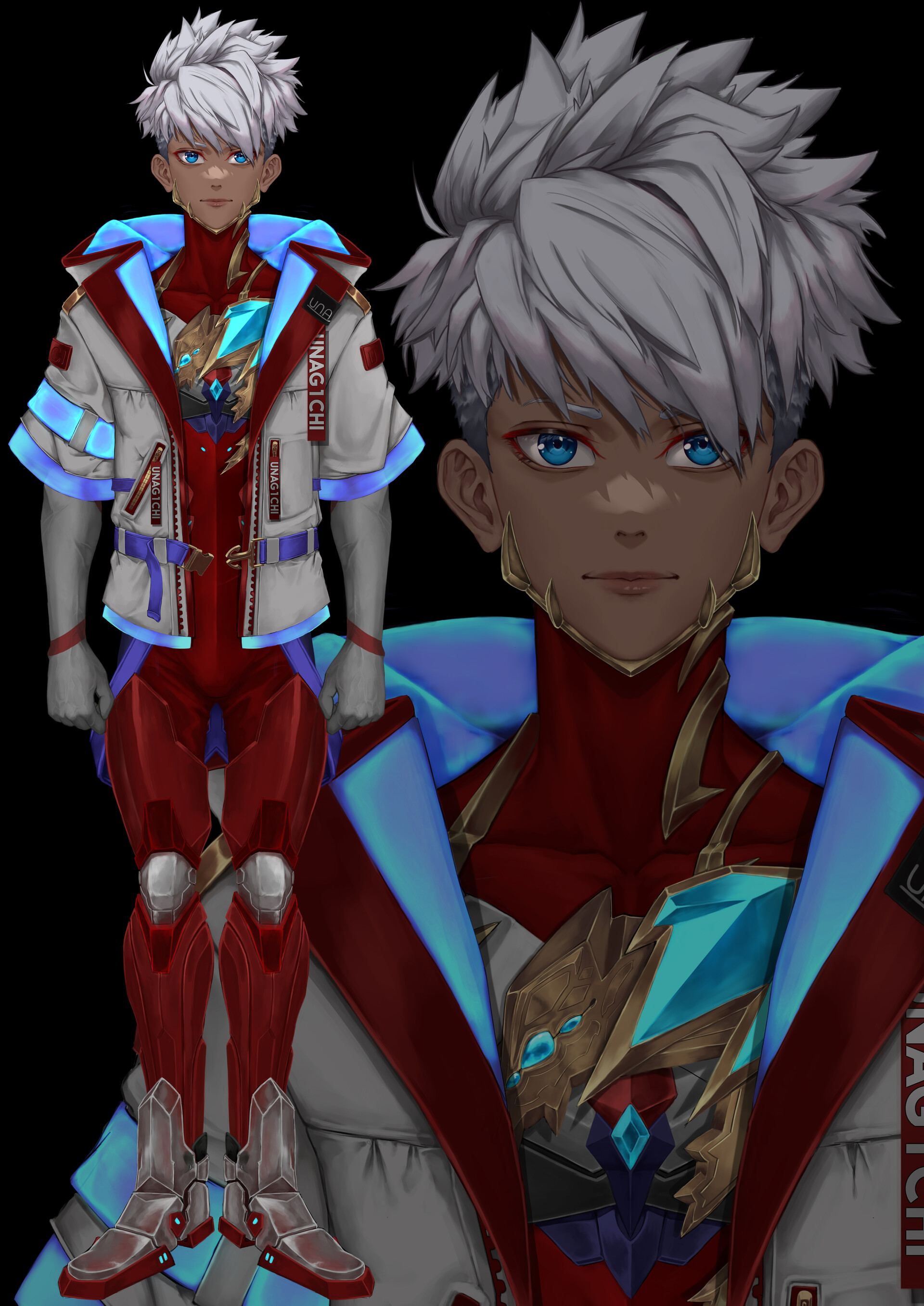 ArtStation - Unag1ch Vtuber Project