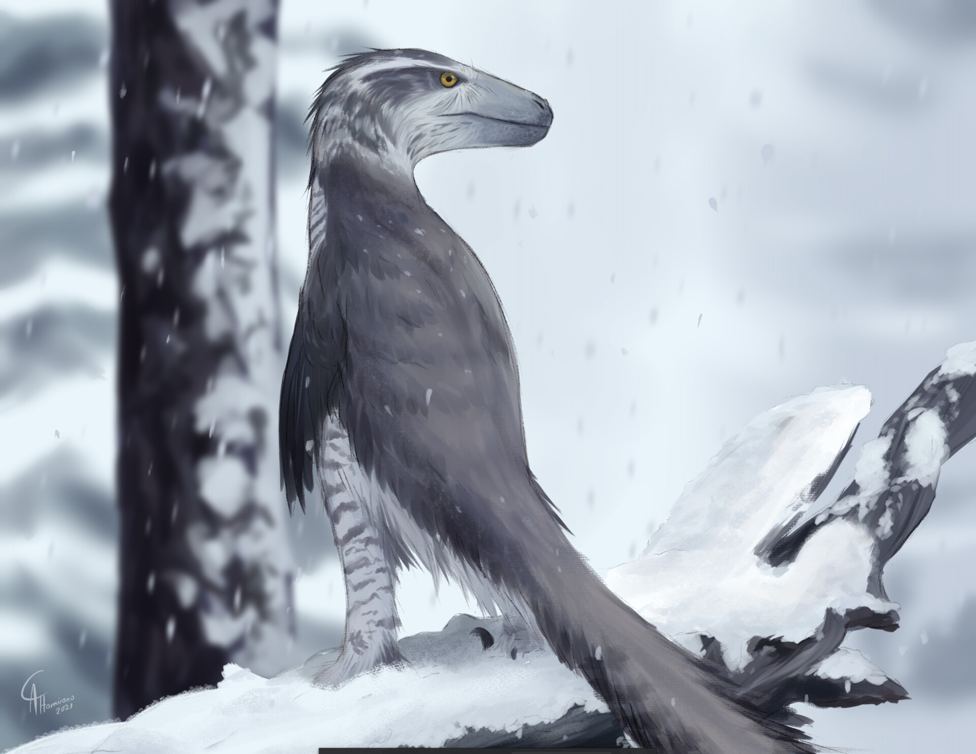 ArtStation - Dromaeosaurus