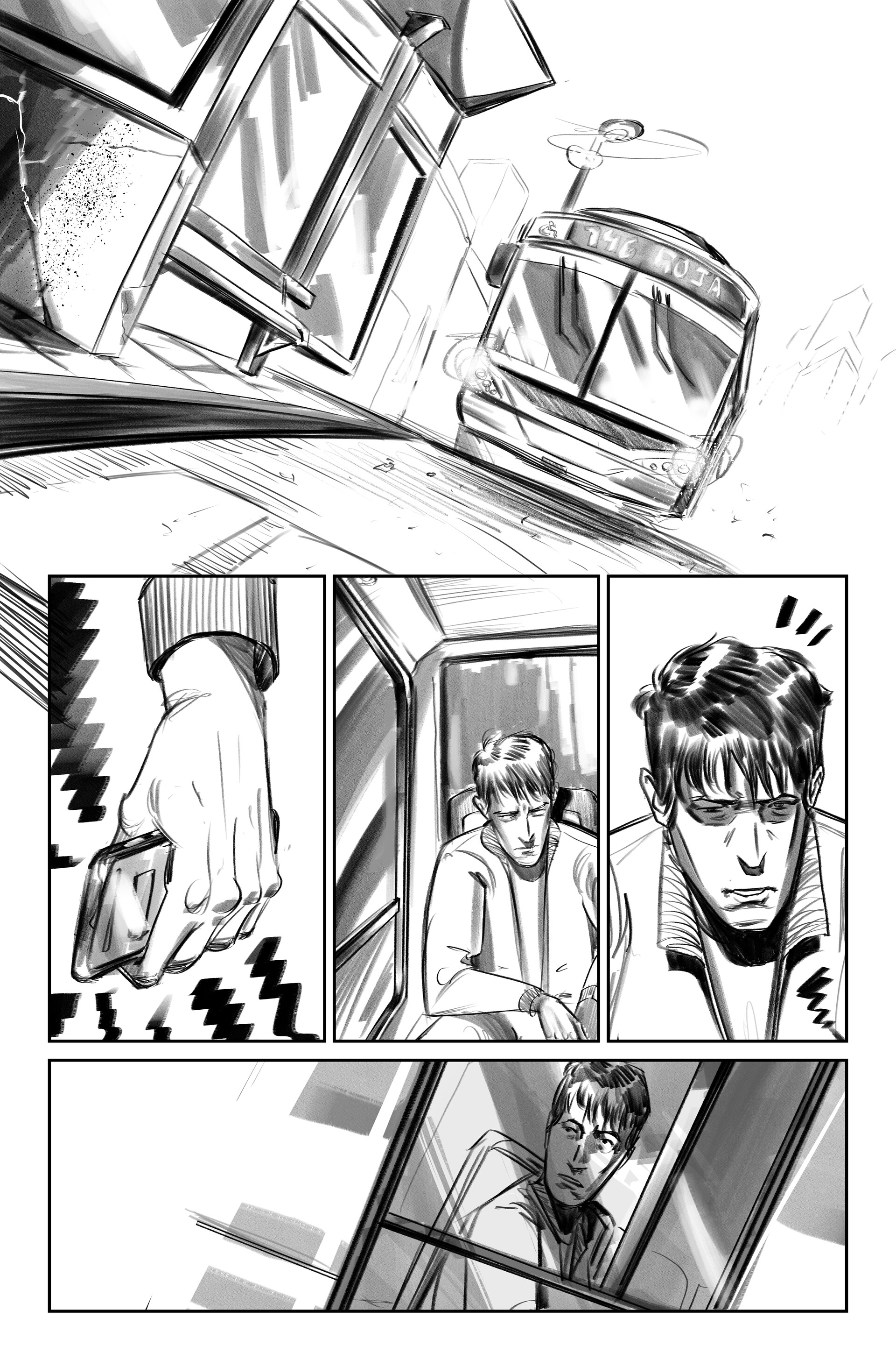 ArtStation - Comic book page