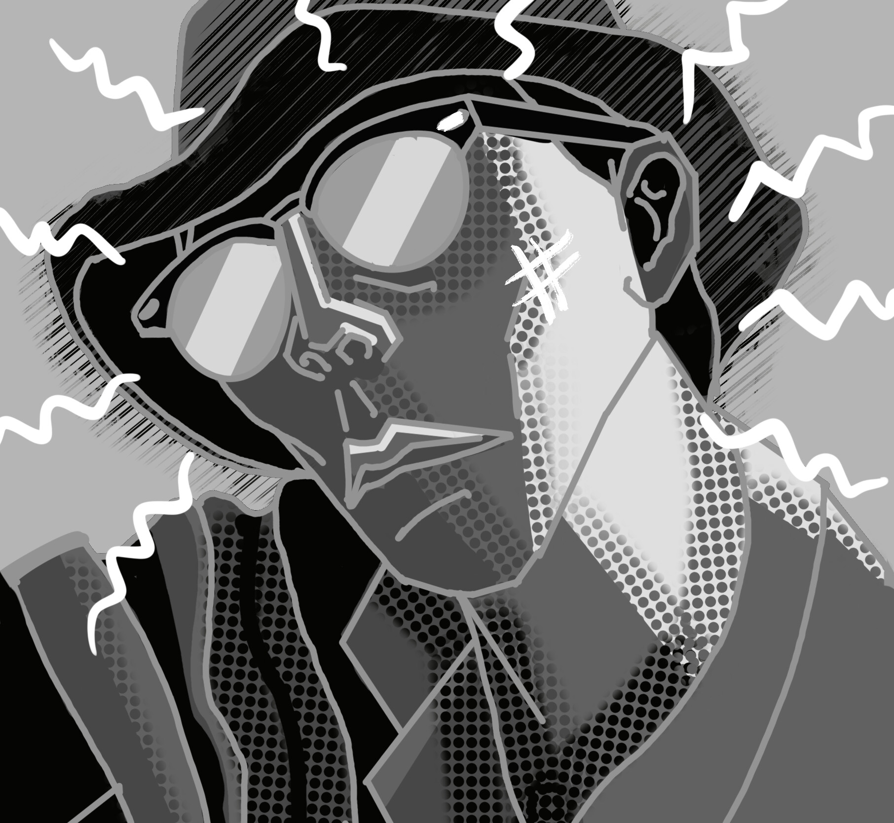 ArtStation - SpiderVerse style self portrait