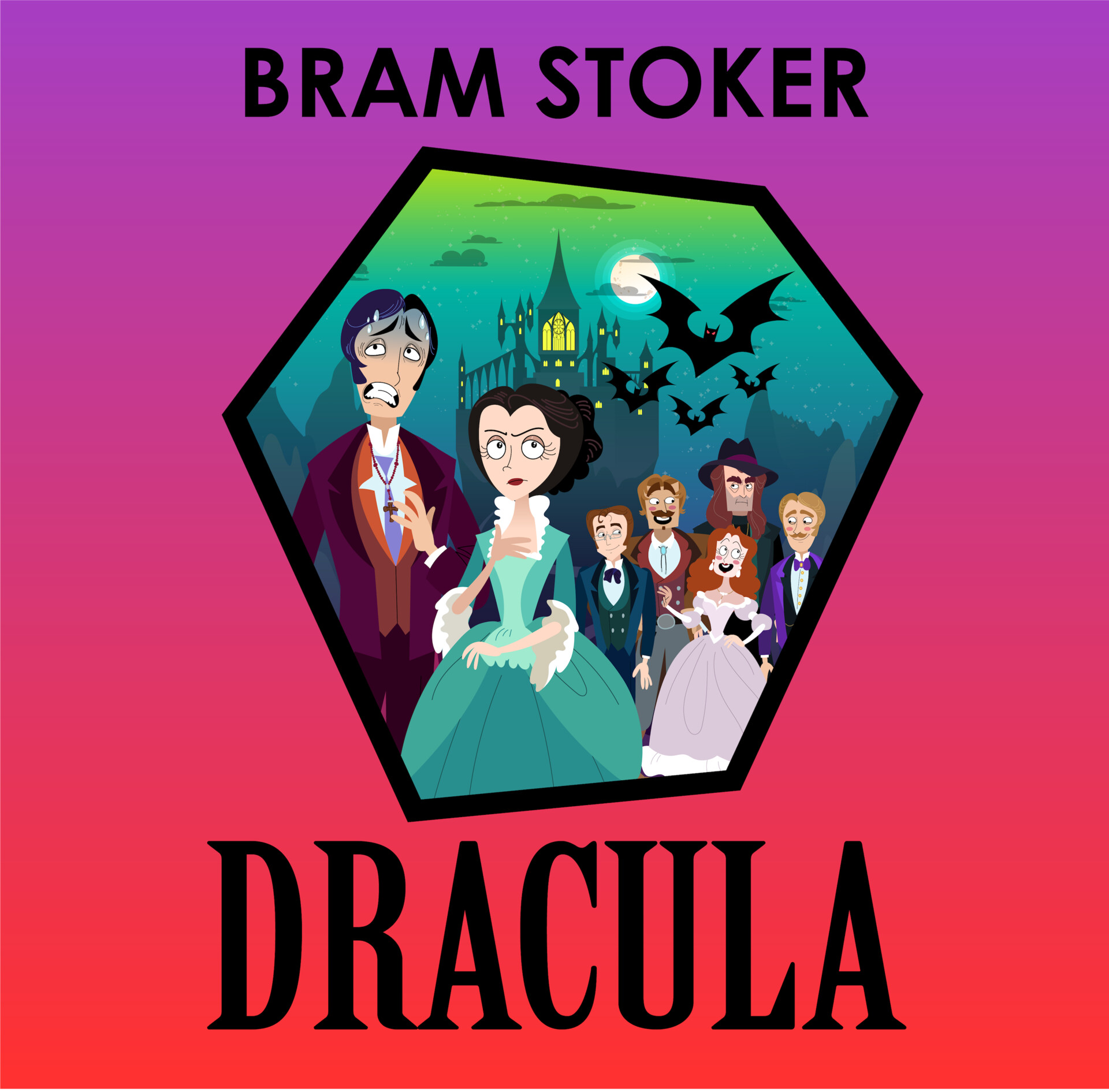 ArtStation - Dracula video emblem