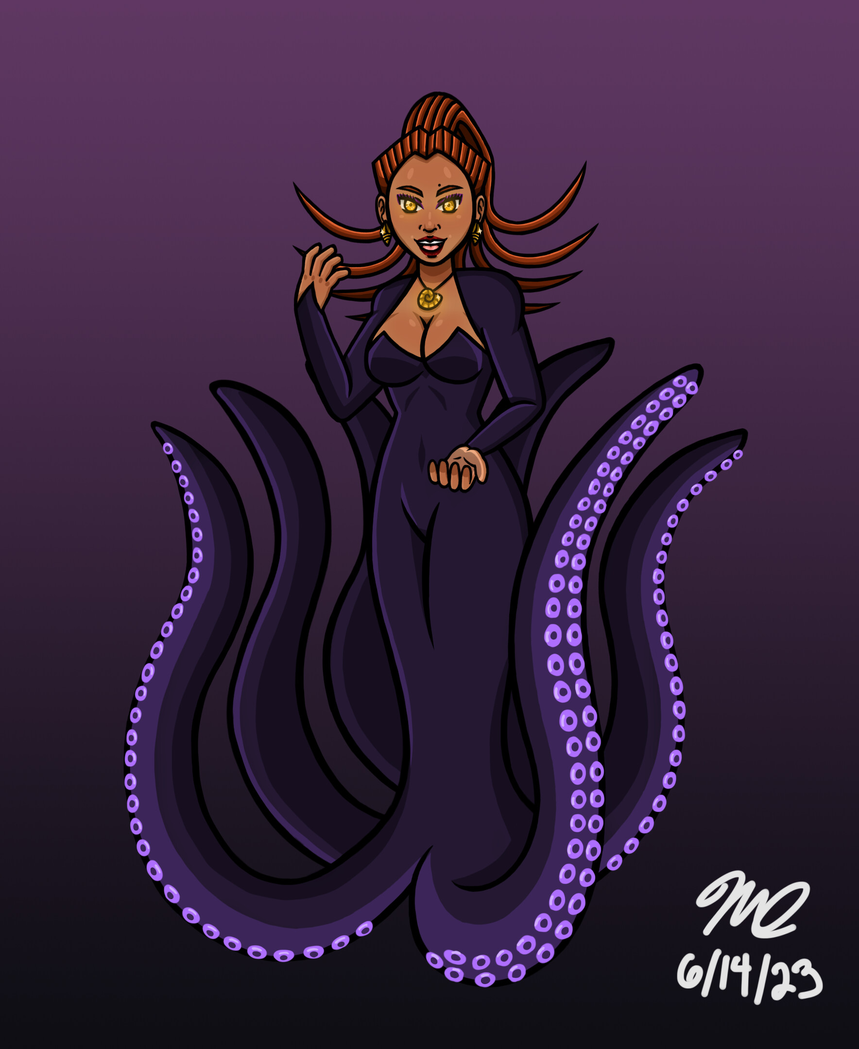 ArtStation - Ariel as Ursula