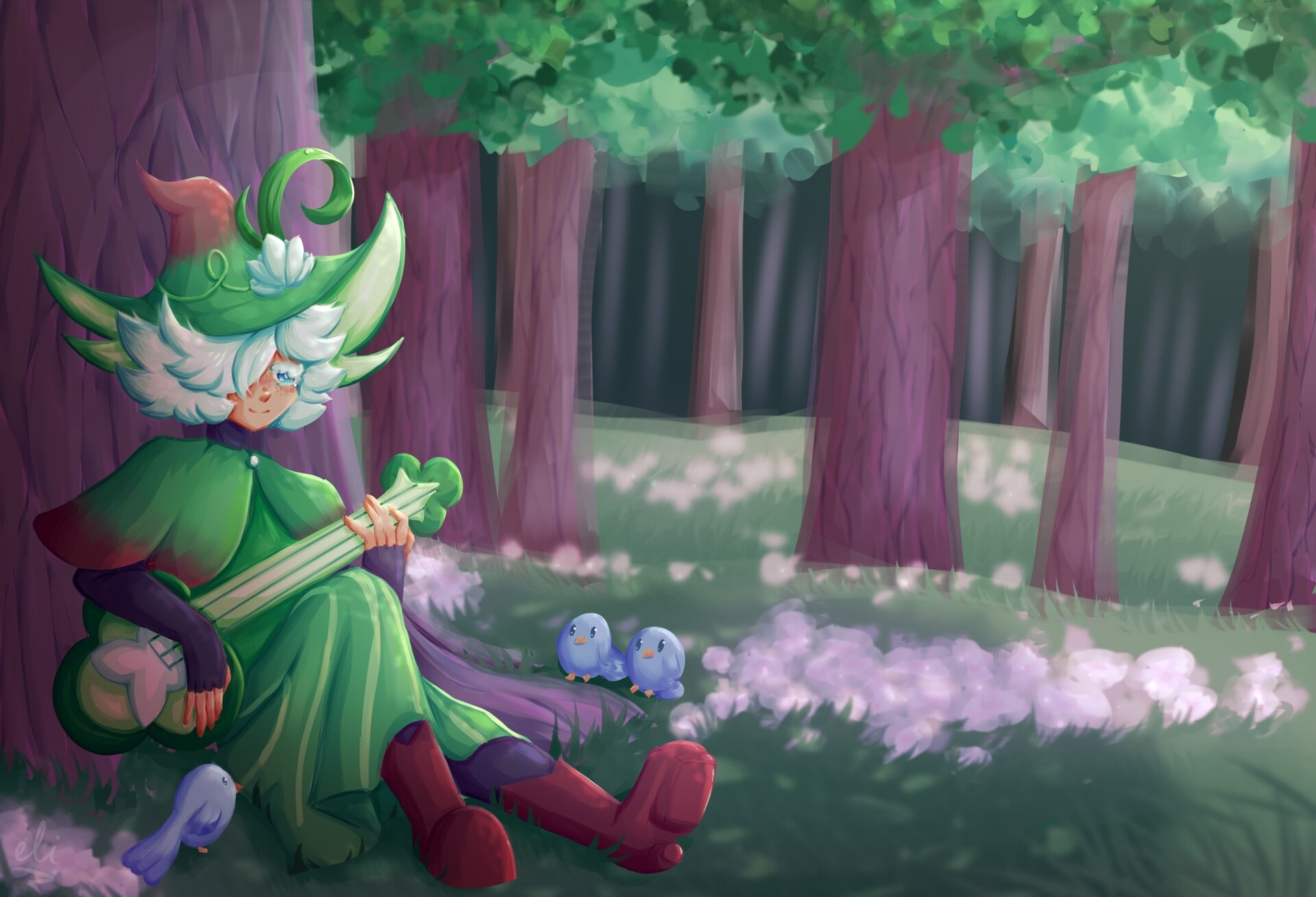 ArtStation - Clover [Fanart - Cookie Run Kingdom]