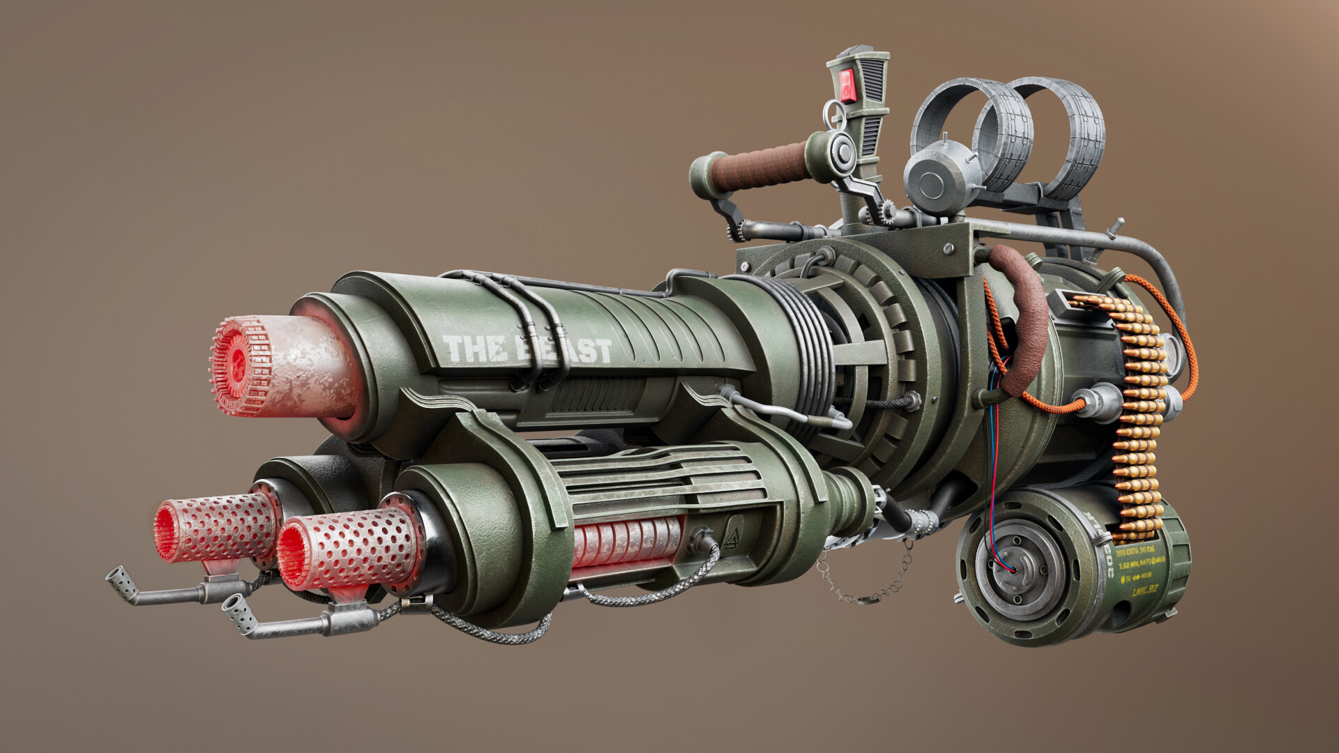 ArtStation - Machine Gun