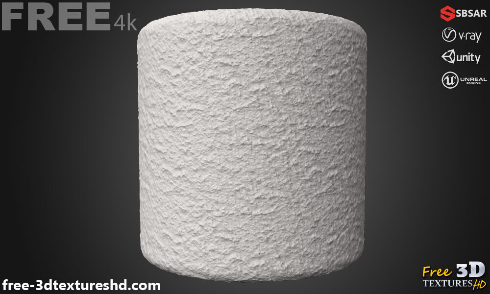 PBR Textures Free Download - Rough Plaster Wall PBR Texture and ...