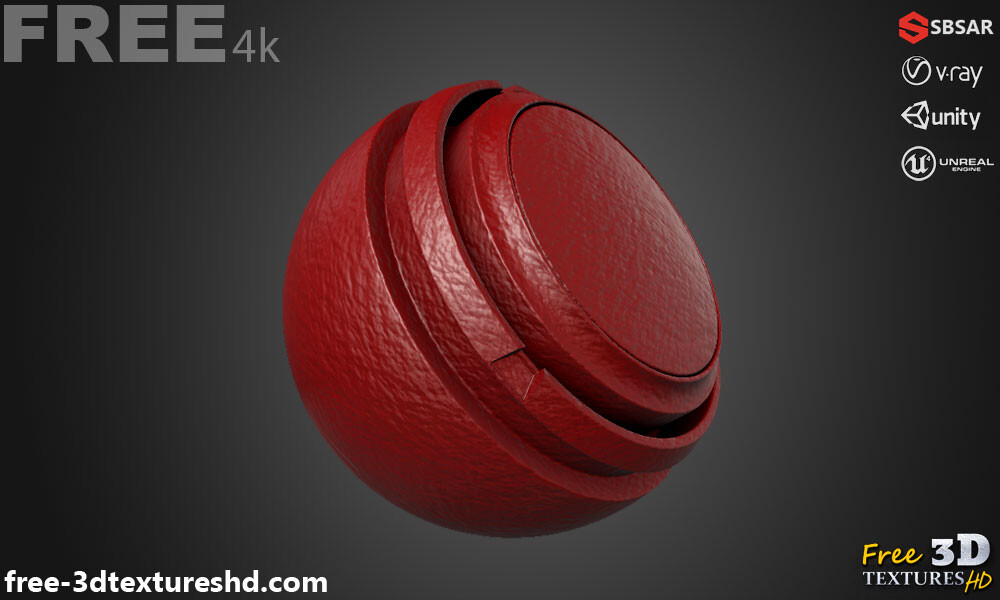 PBR Textures Free Download - Red Plaster Wall PBR Texture Substance ...