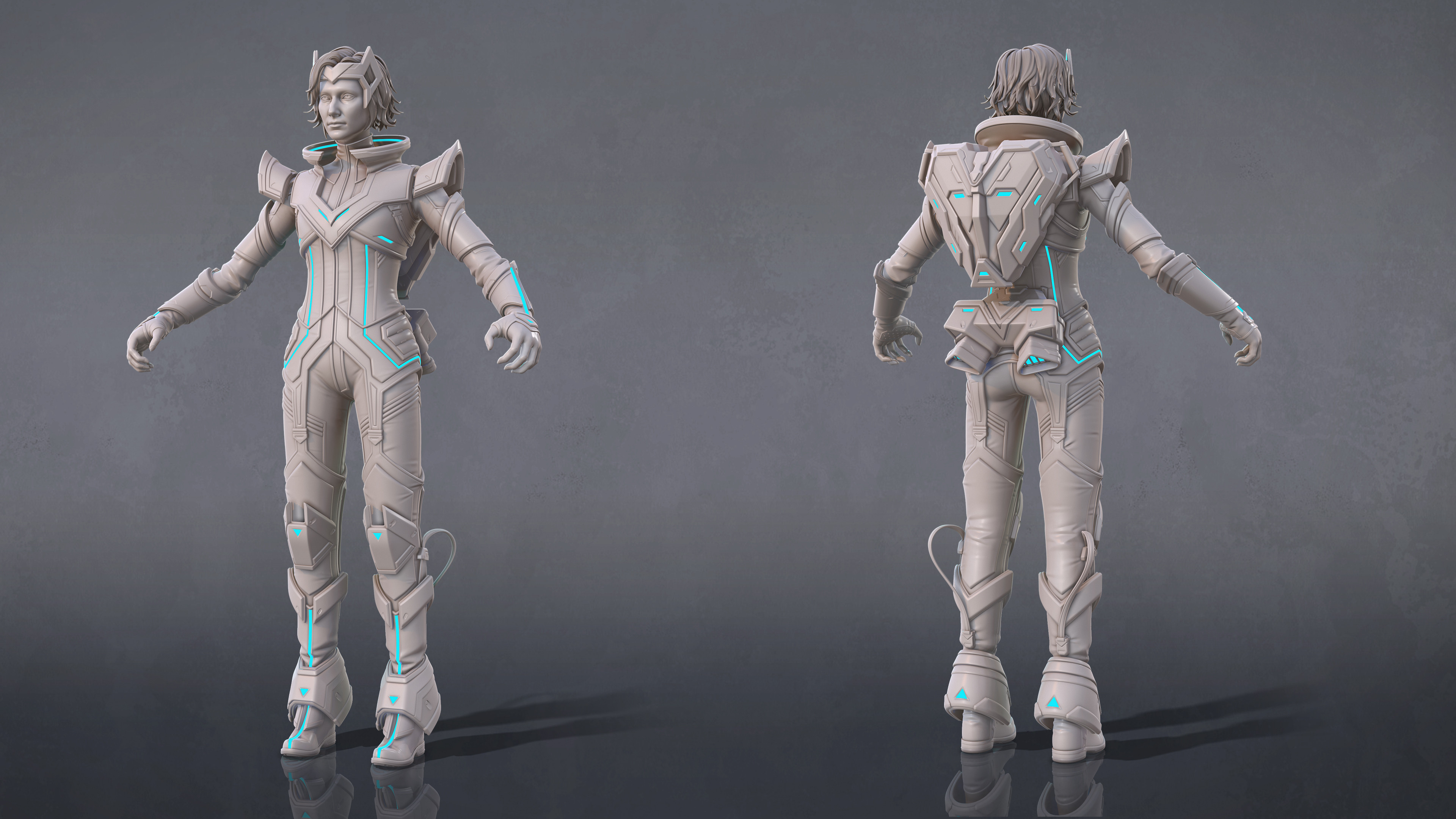 Florian Neumann - Apex Legends - Horizon "Phoenix Rising" Outfit