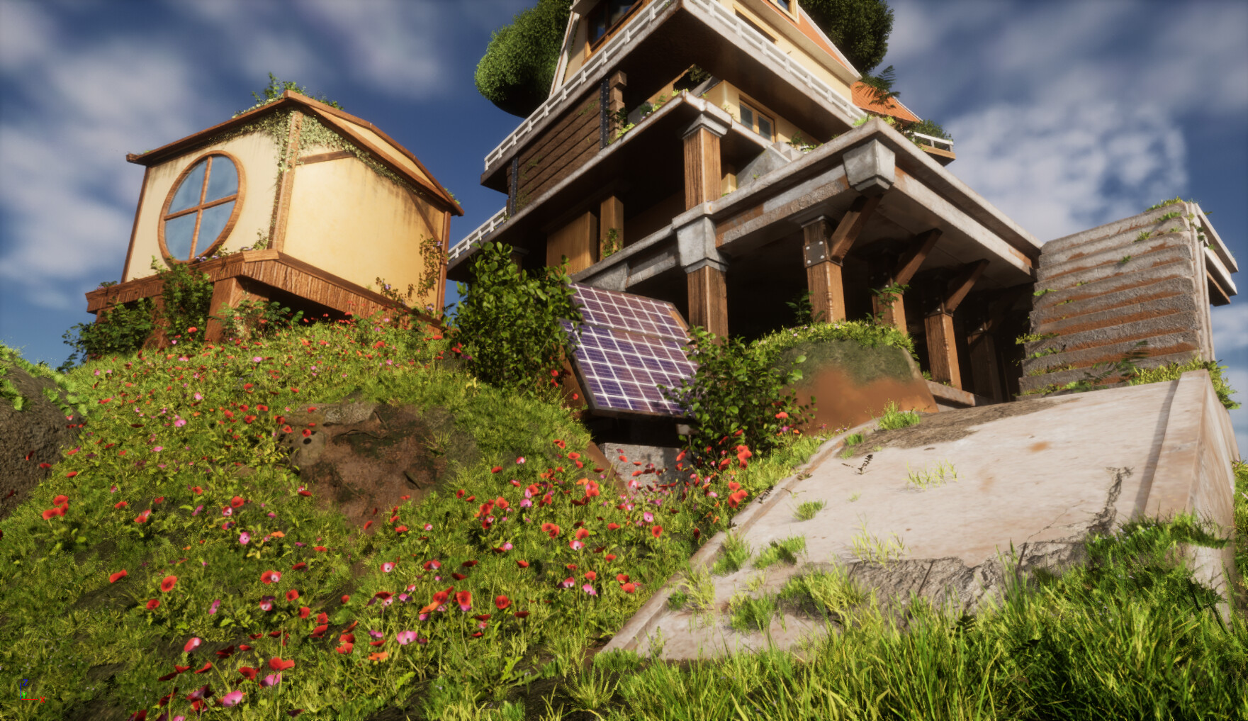 Valentin Munteanu - House and Sea - 3D Study