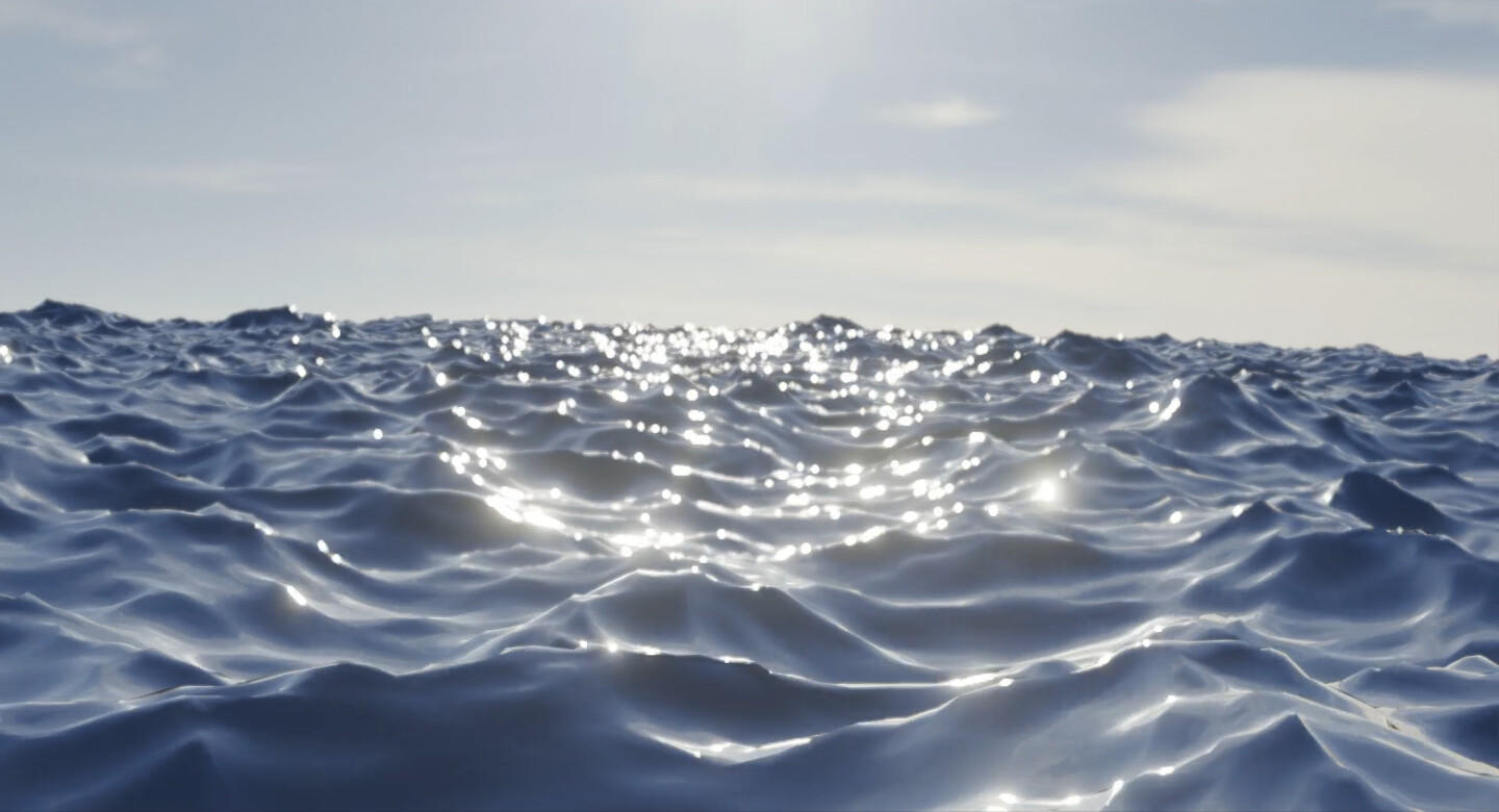 ArtStation - Sea simulation