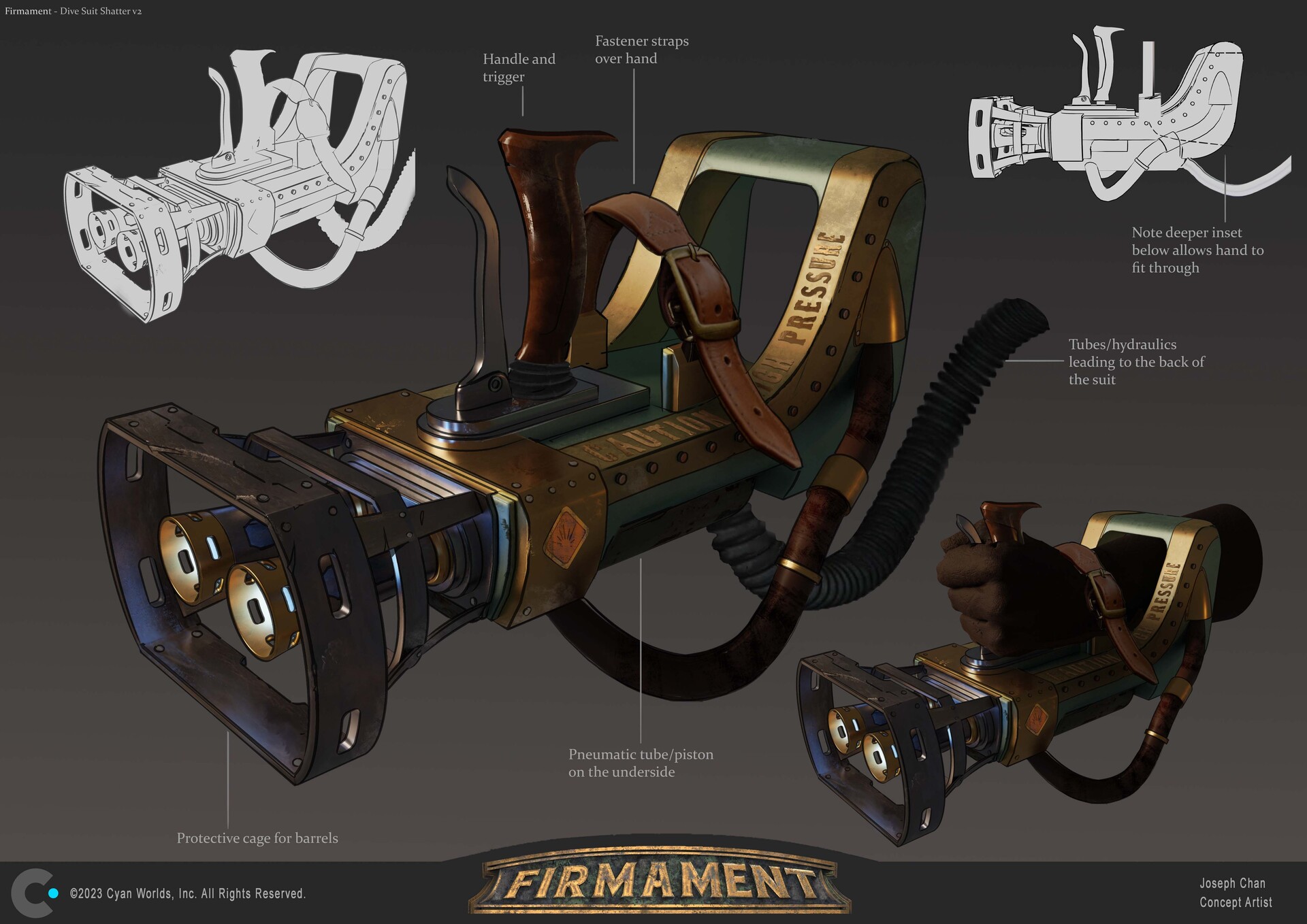 Joseph Chan - Firmament - Dive Suit Shatter Gun