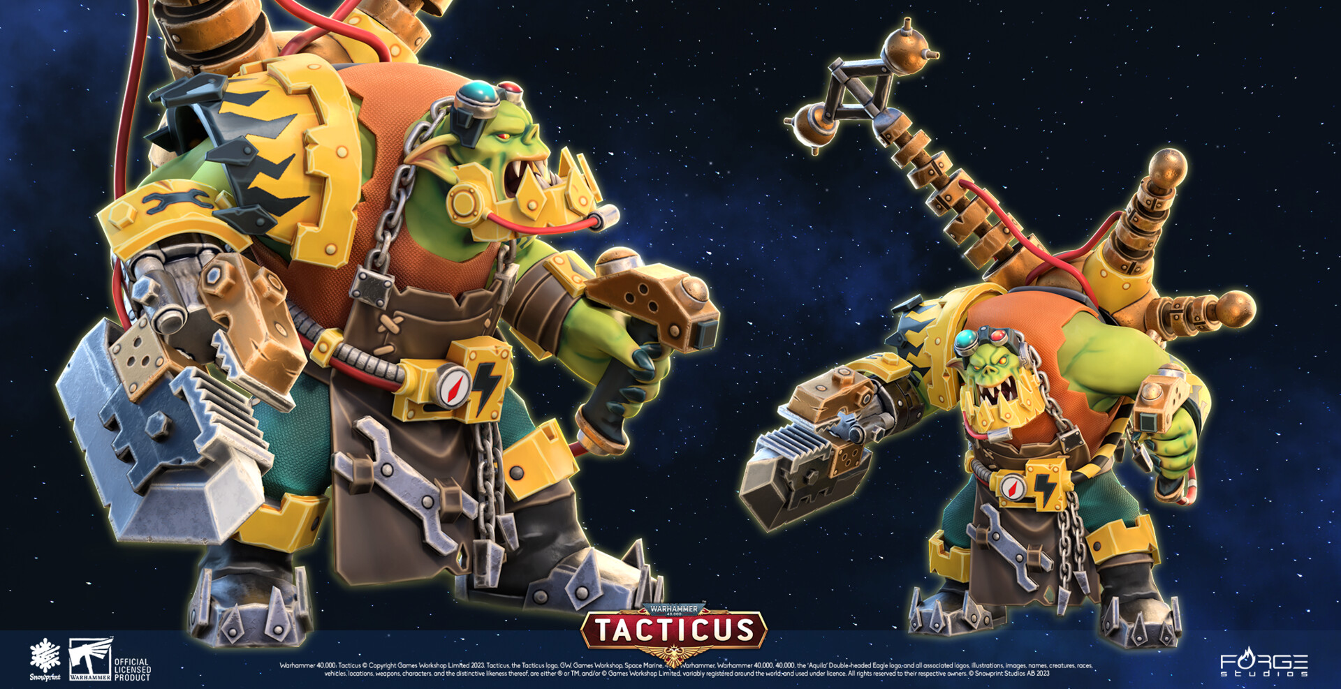 FORGE STUDIOS - Warhammer 40k: Tacticus - Gibbascrapz