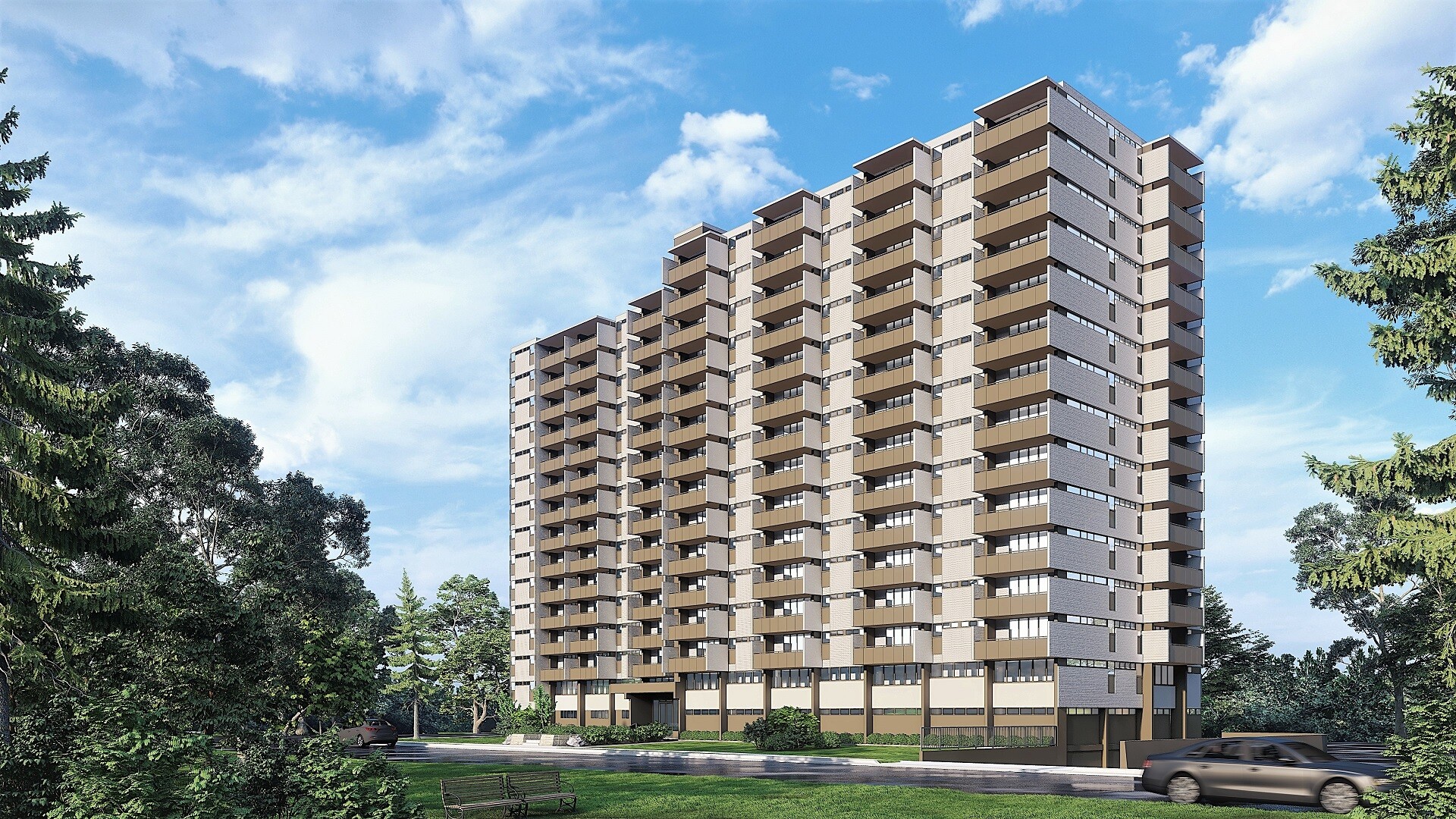 ArtStation - Multi-Unit Residential Building, Calgary