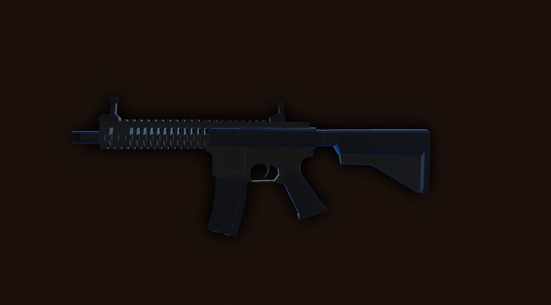 Leon Curran - Low Poly Primary Weapon Models