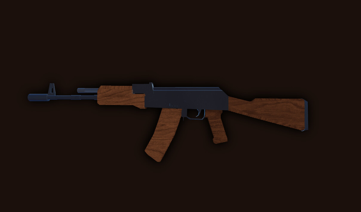 Leon Curran - Low Poly Primary Weapon Models