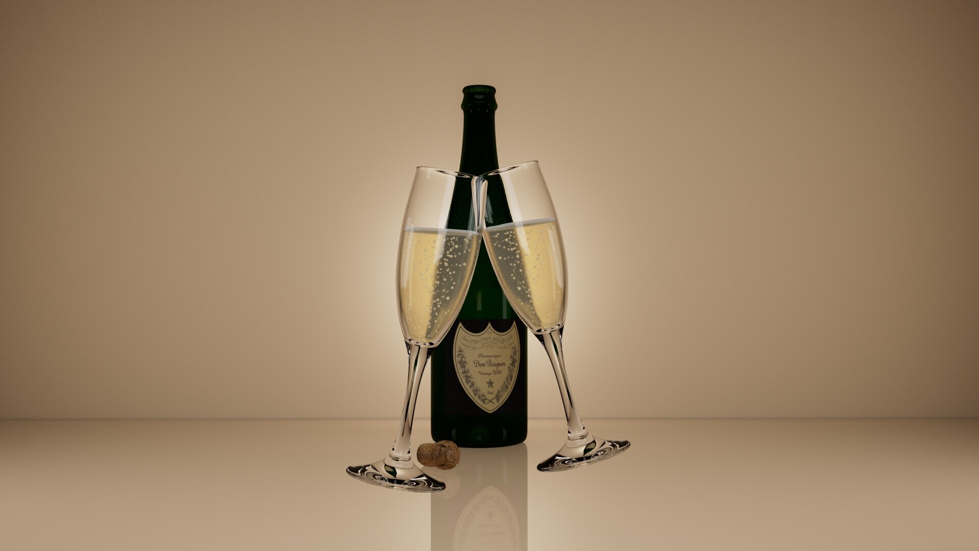 ArtStation - Champagne - Cin Cin