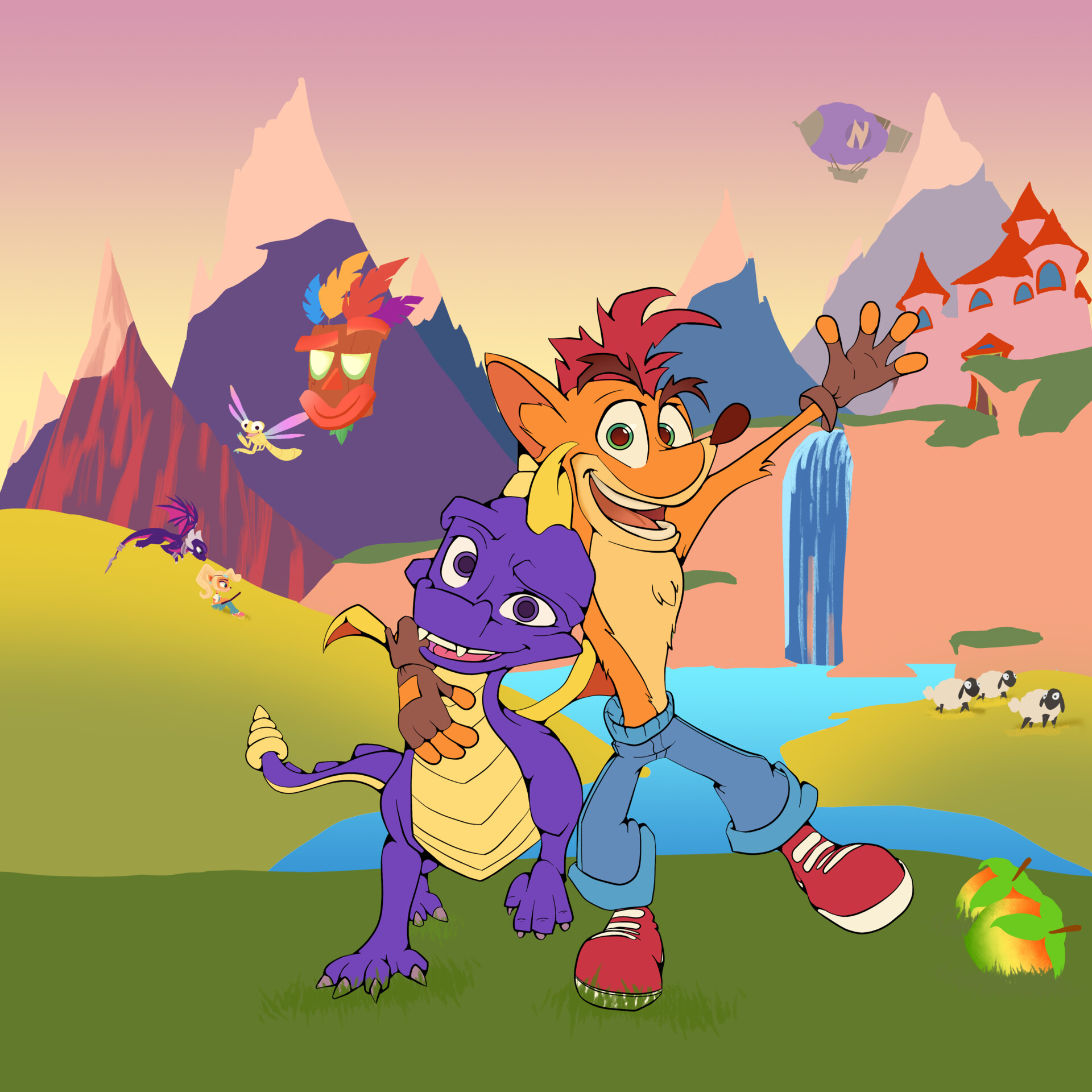 Gowlin - Spyro & Crash