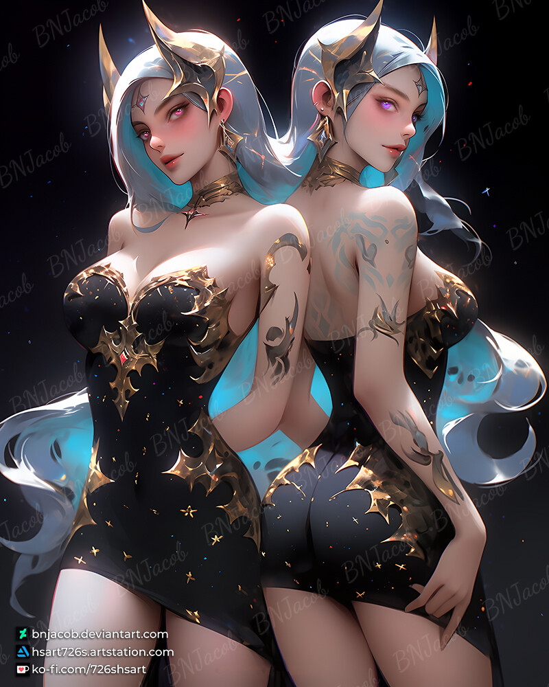 ArtStation - Gemini Zodiac - Old version