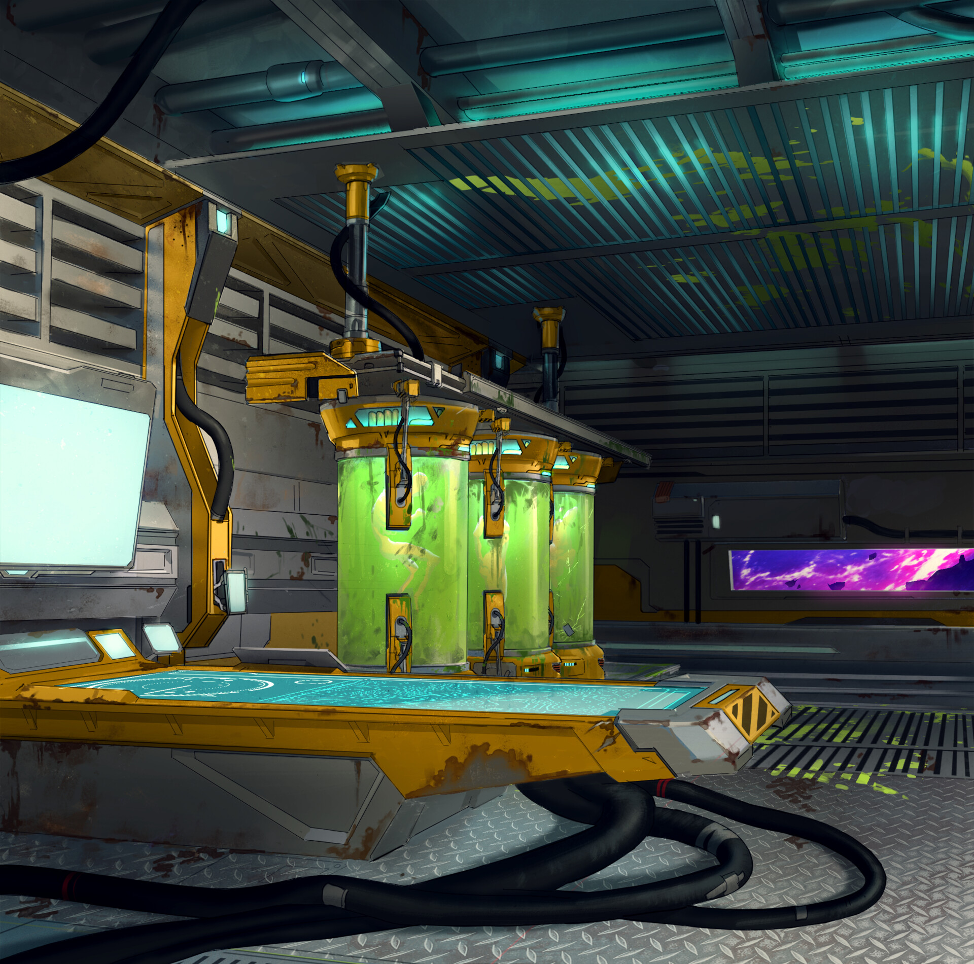 ArtStation - Hazard Crew Environment