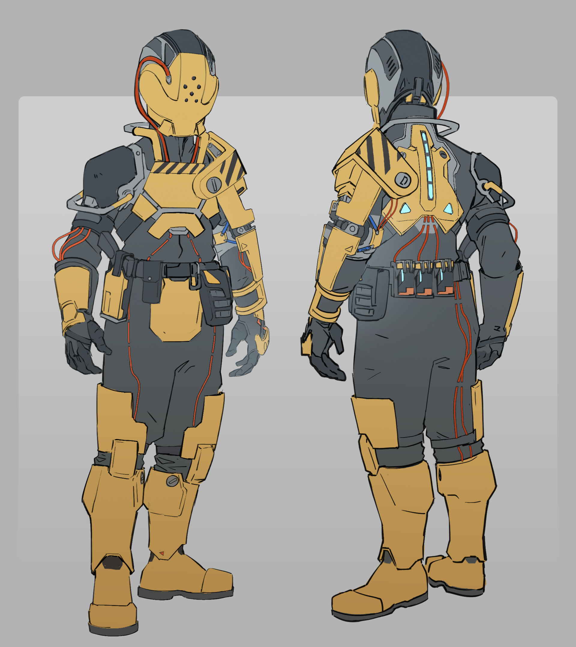 ArtStation - Hazard Crew Protagonist