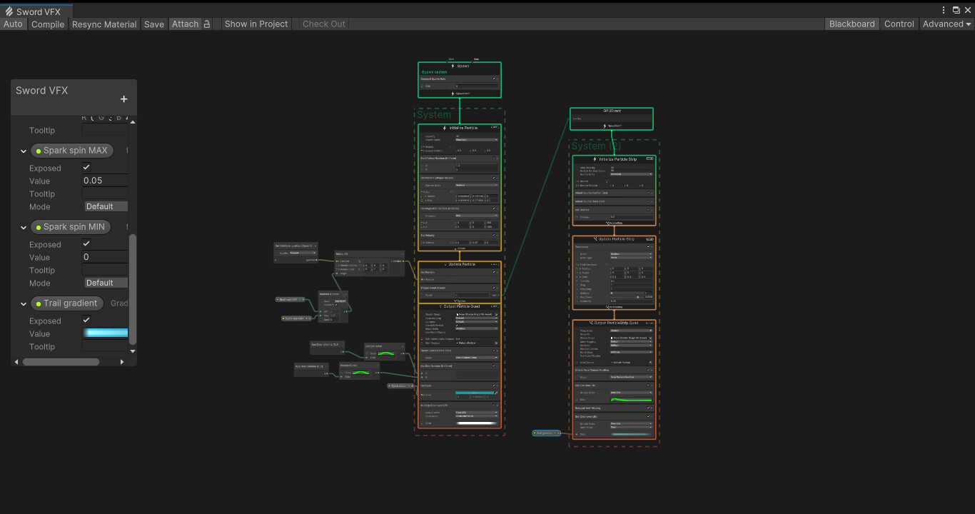 Adam Williams - Magic sword effect