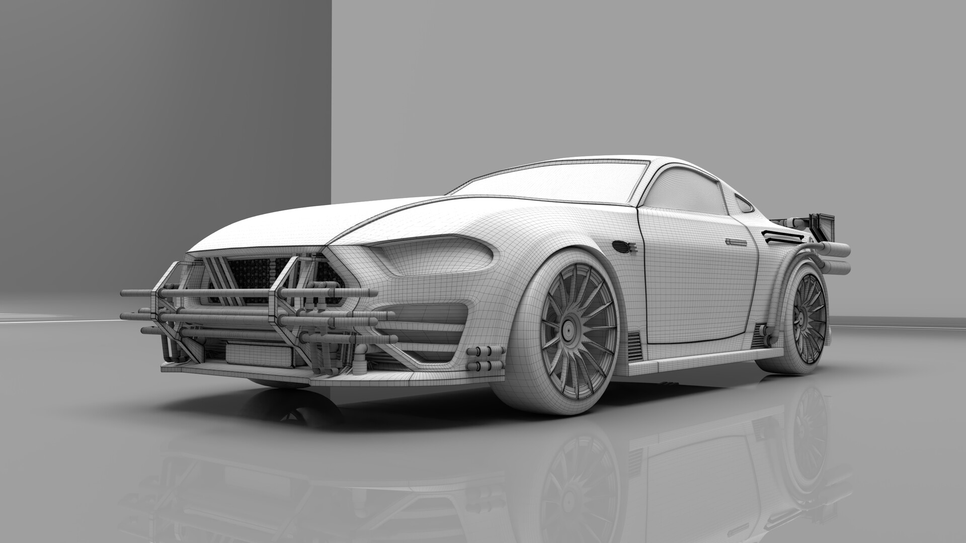 ArtStation - Sci Fi Car Model