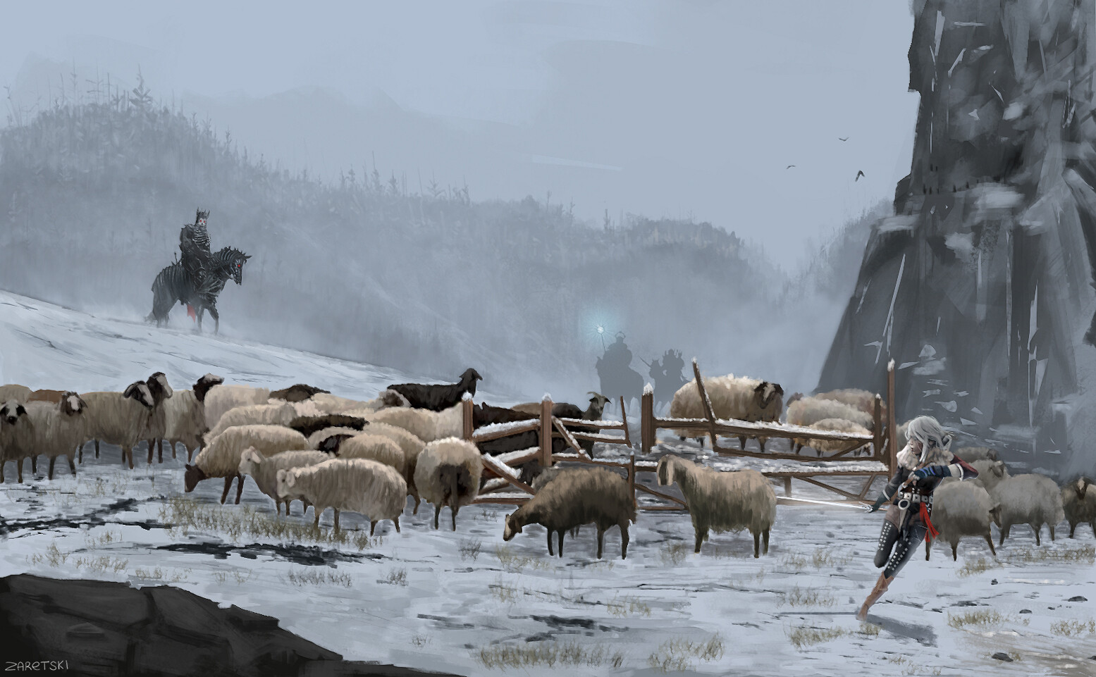 ArtStation - Wild Hunt is coming