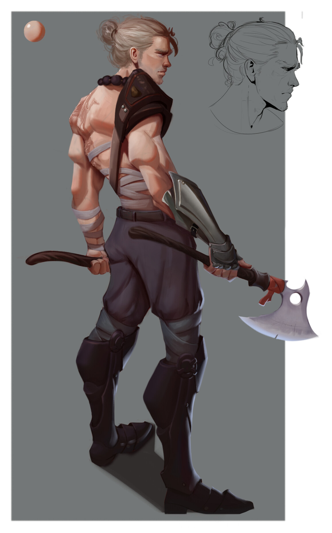 ArtStation - Shattered World - Malik