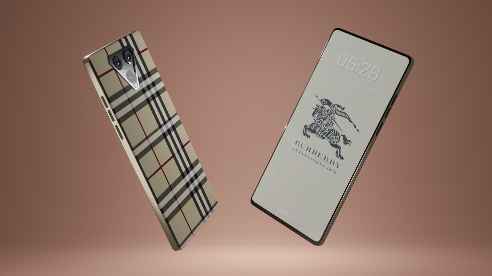 ArtStation - Burberry Phone