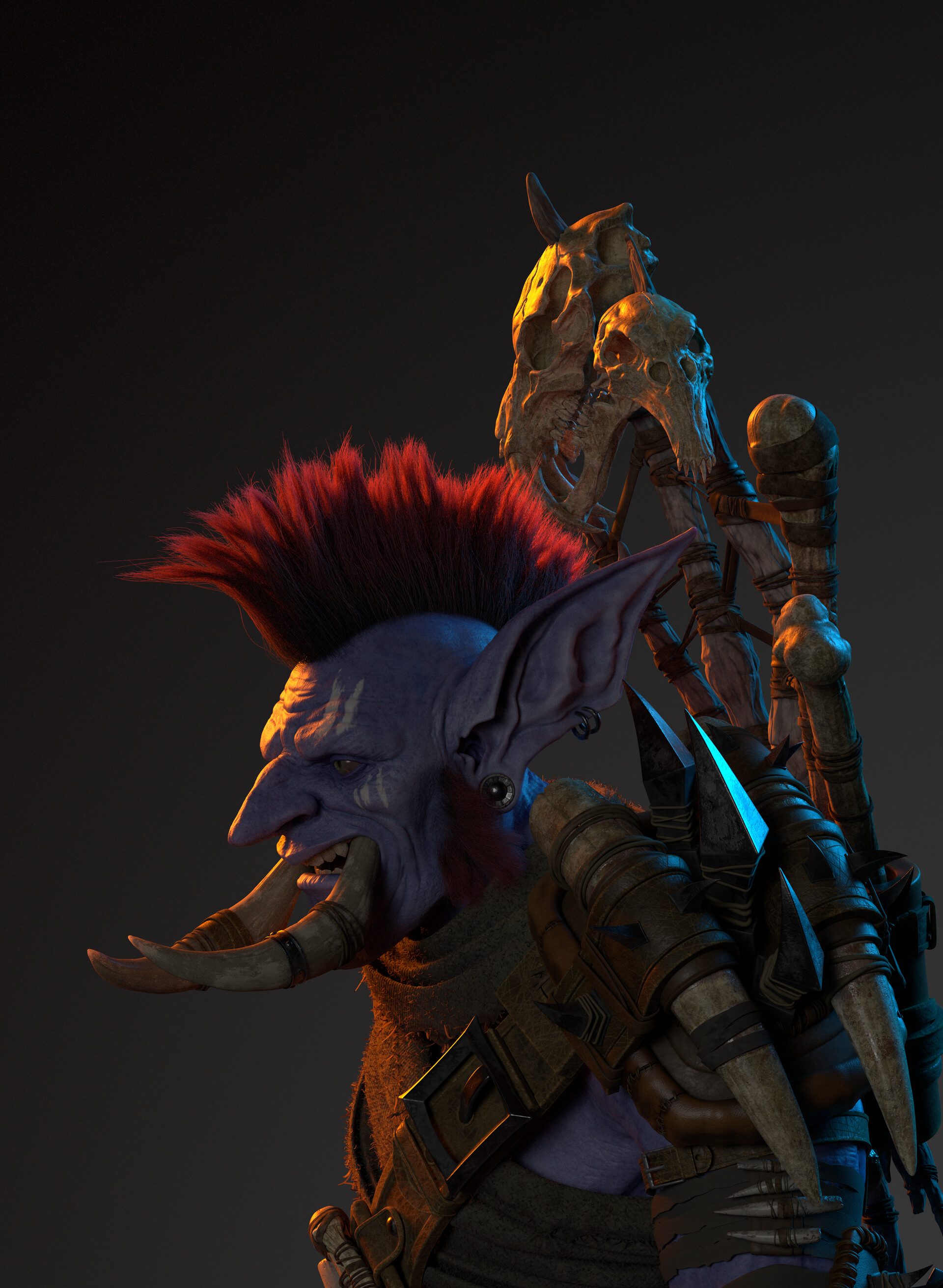 Artstation Troll Hunter From World Of Warcraft
