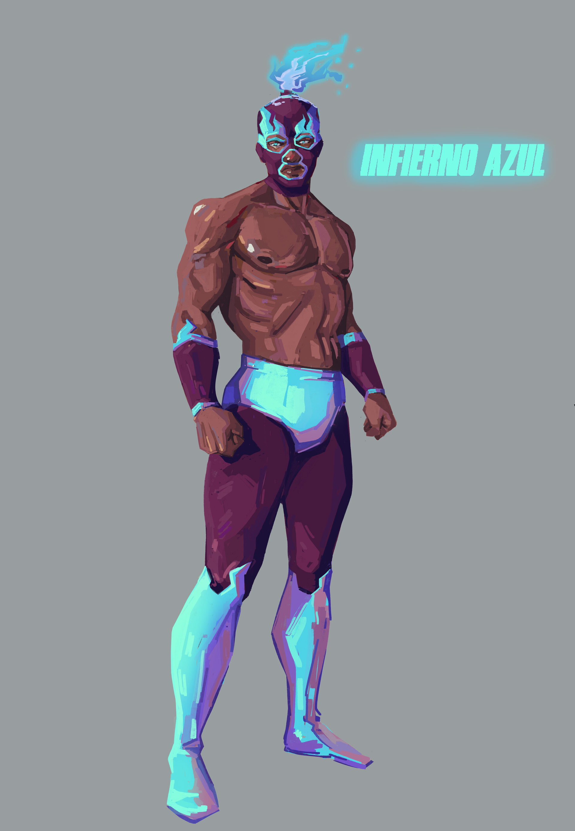 ArtStation - Infierno Azul Concept Art