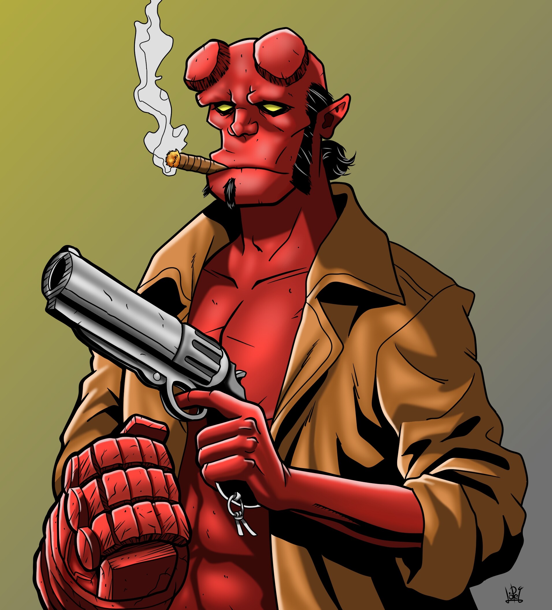 ArtStation - Hellboy