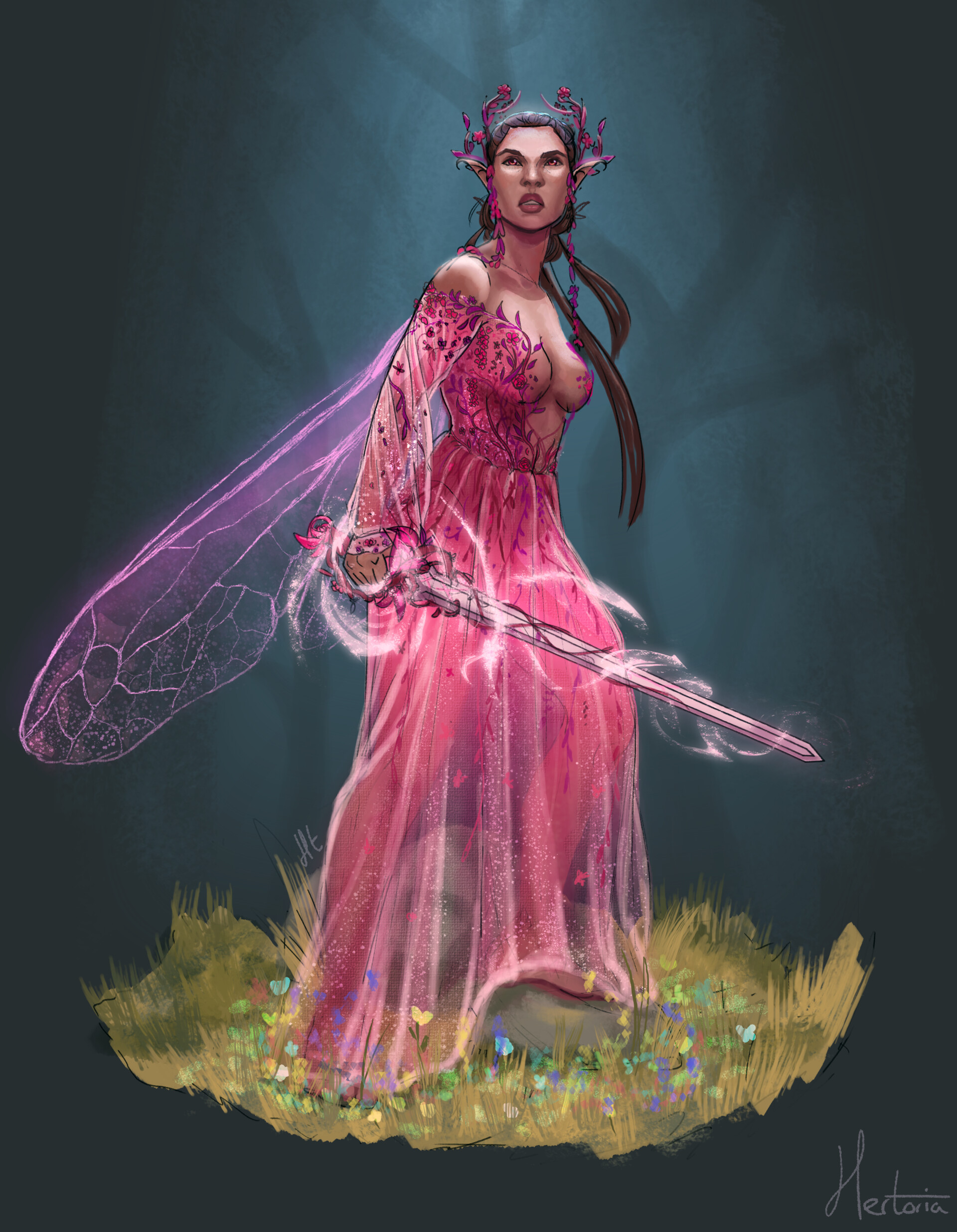 ArtStation - Spring Fairy Queen