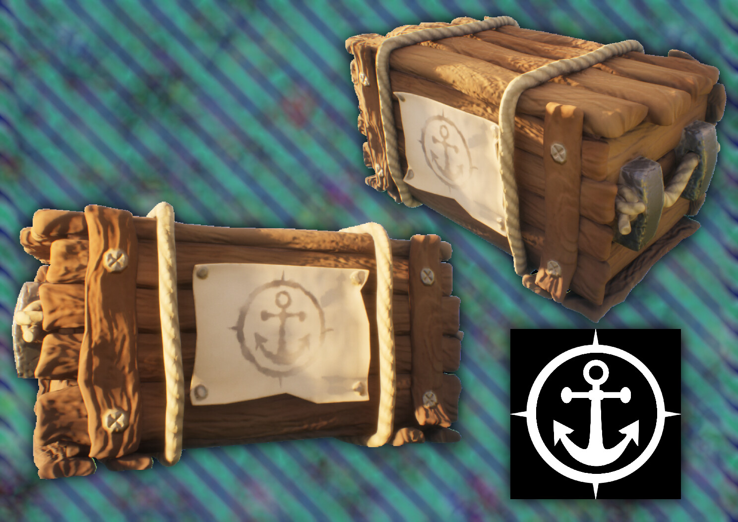 ArtStation - Wooden Crate