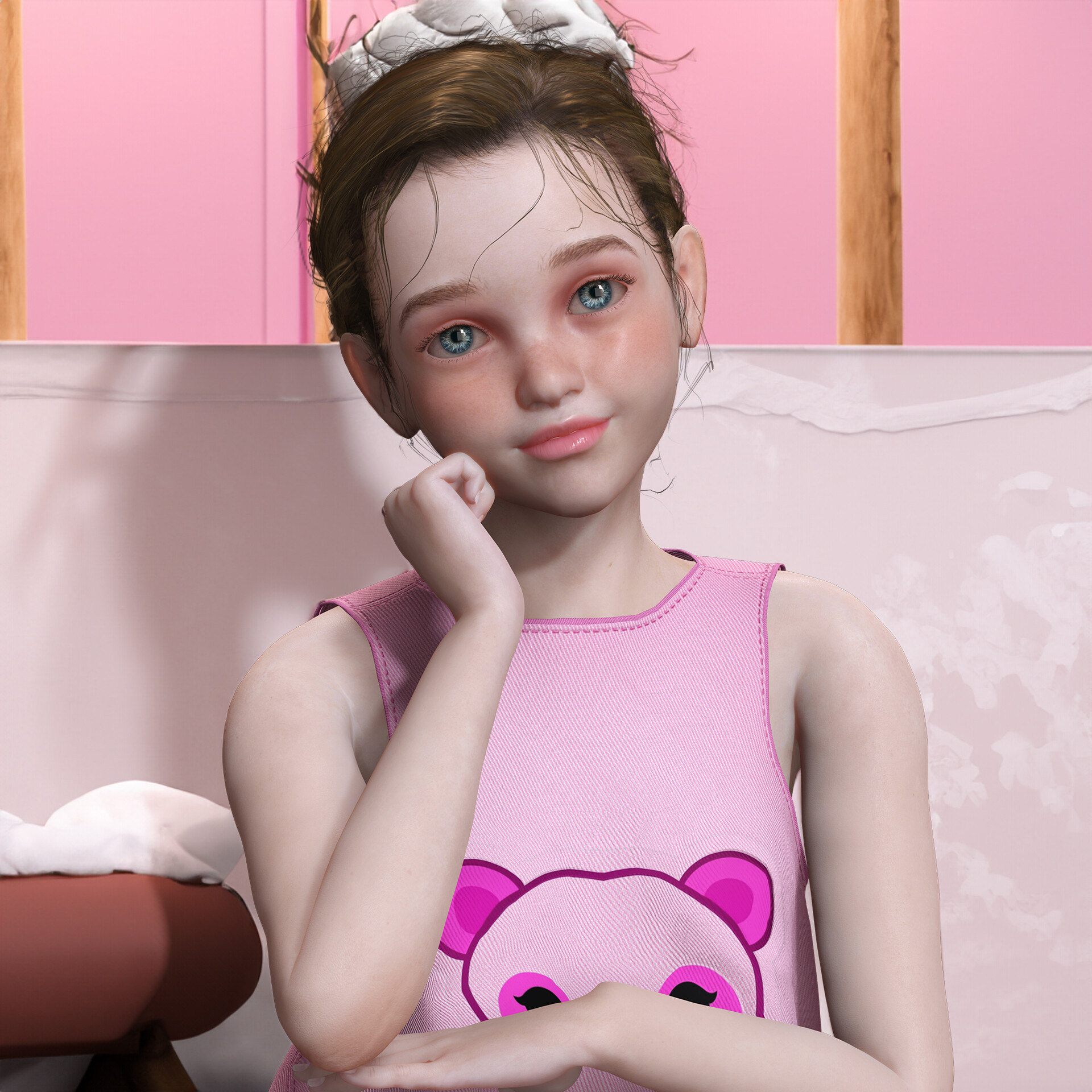 ArtStation - Staicy - Realistic Girl