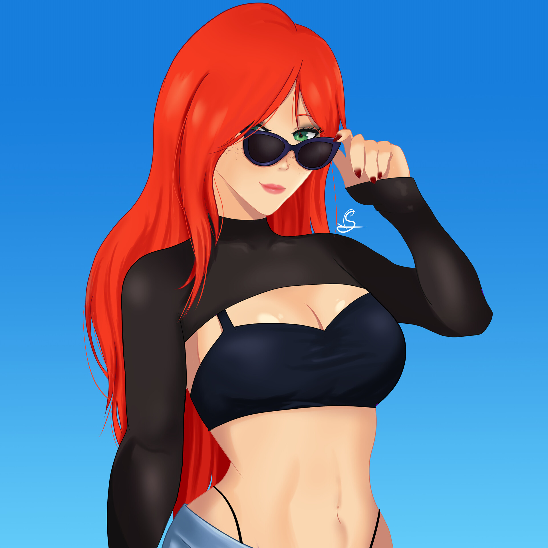 ArtStation - Violet Watson - Oc Spidersona