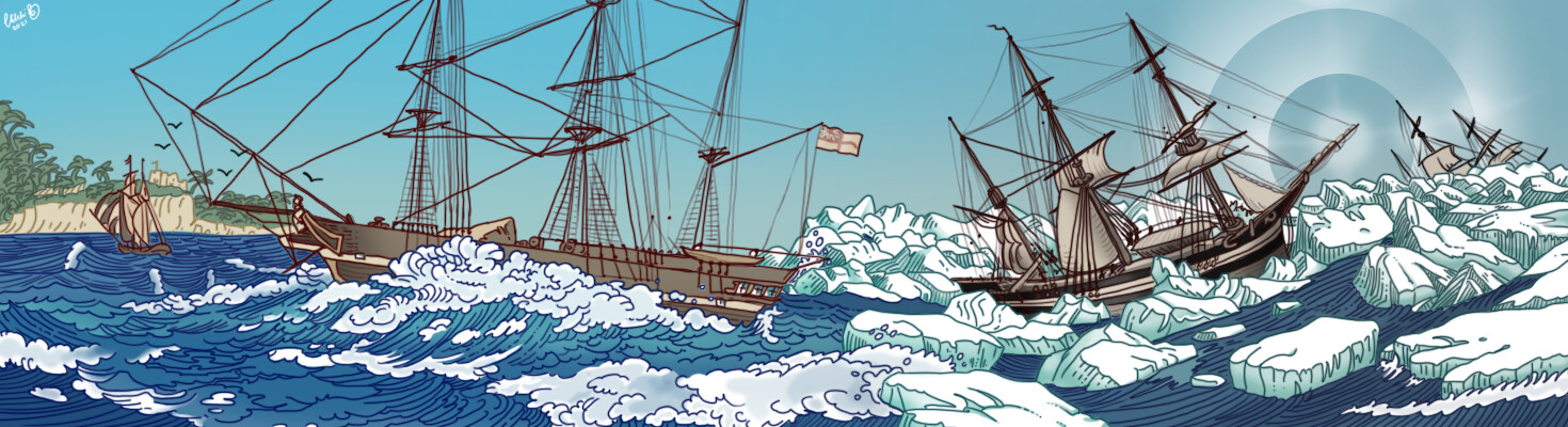 ArtStation - HMS Clio and HMS Erebus