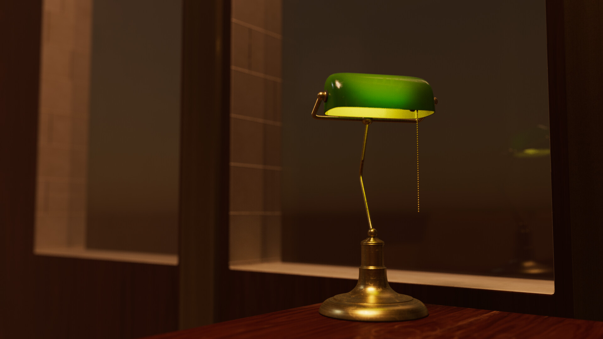 ArtStation - Banker Lamp