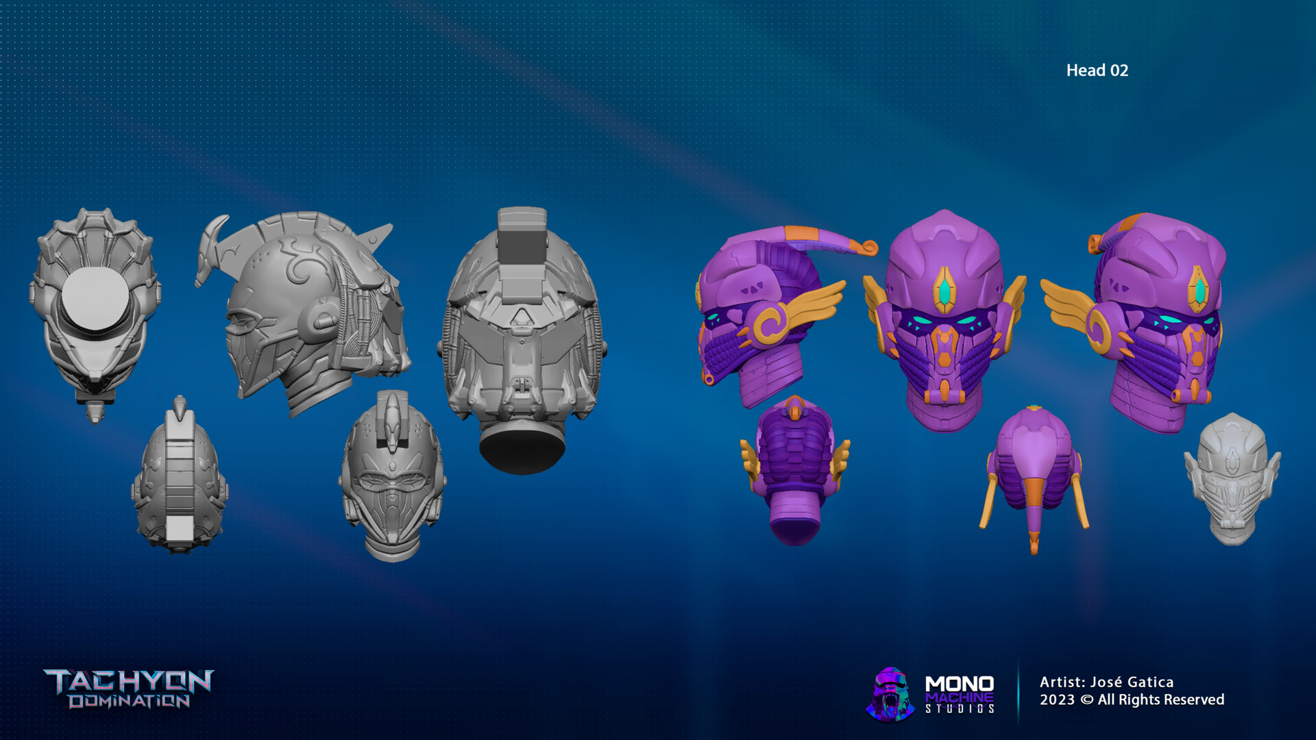 Jose Gatica 3D - Tychon Domination / 3D - Renders