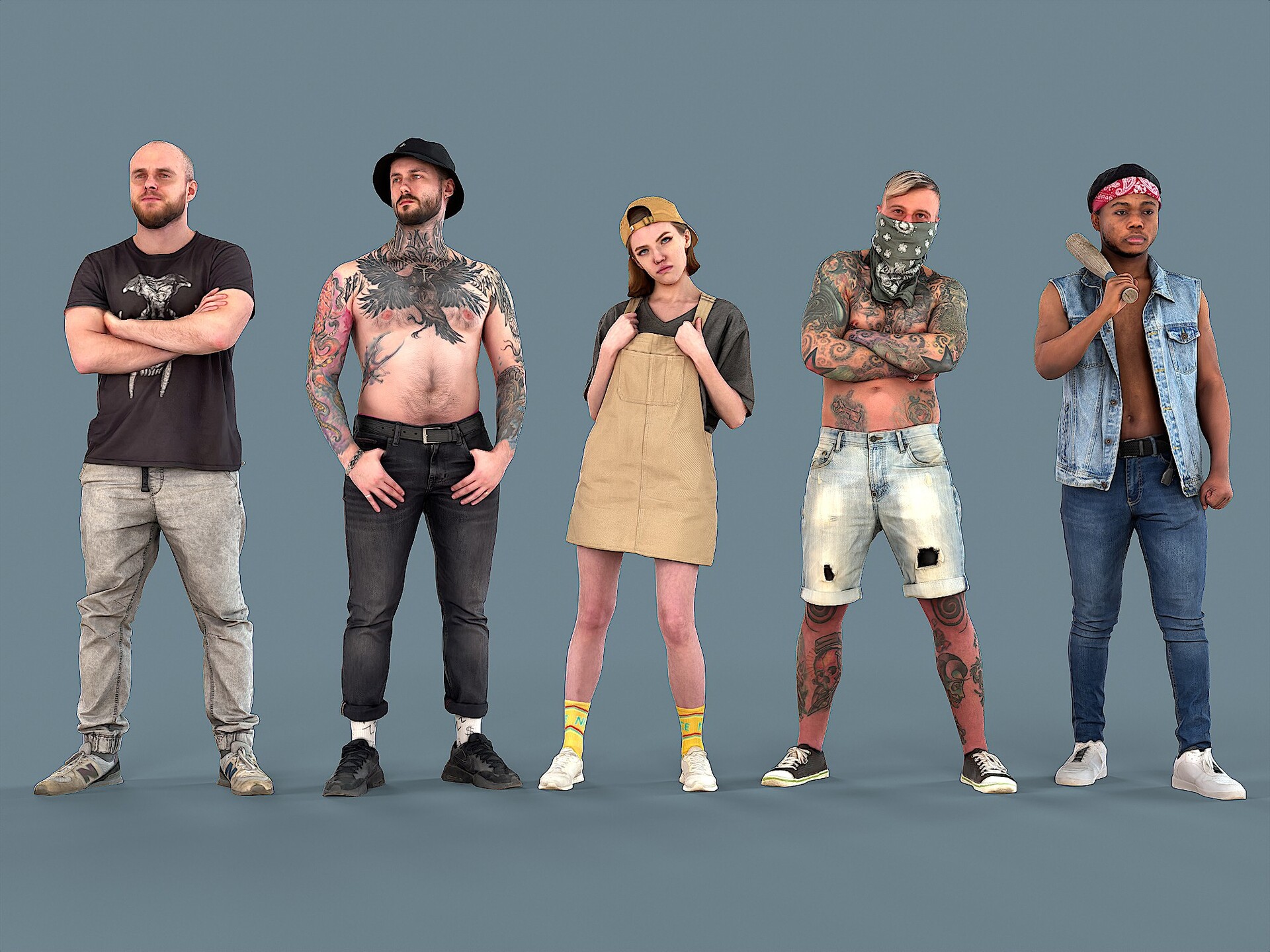 ArtStation - Photogrammetry Characters