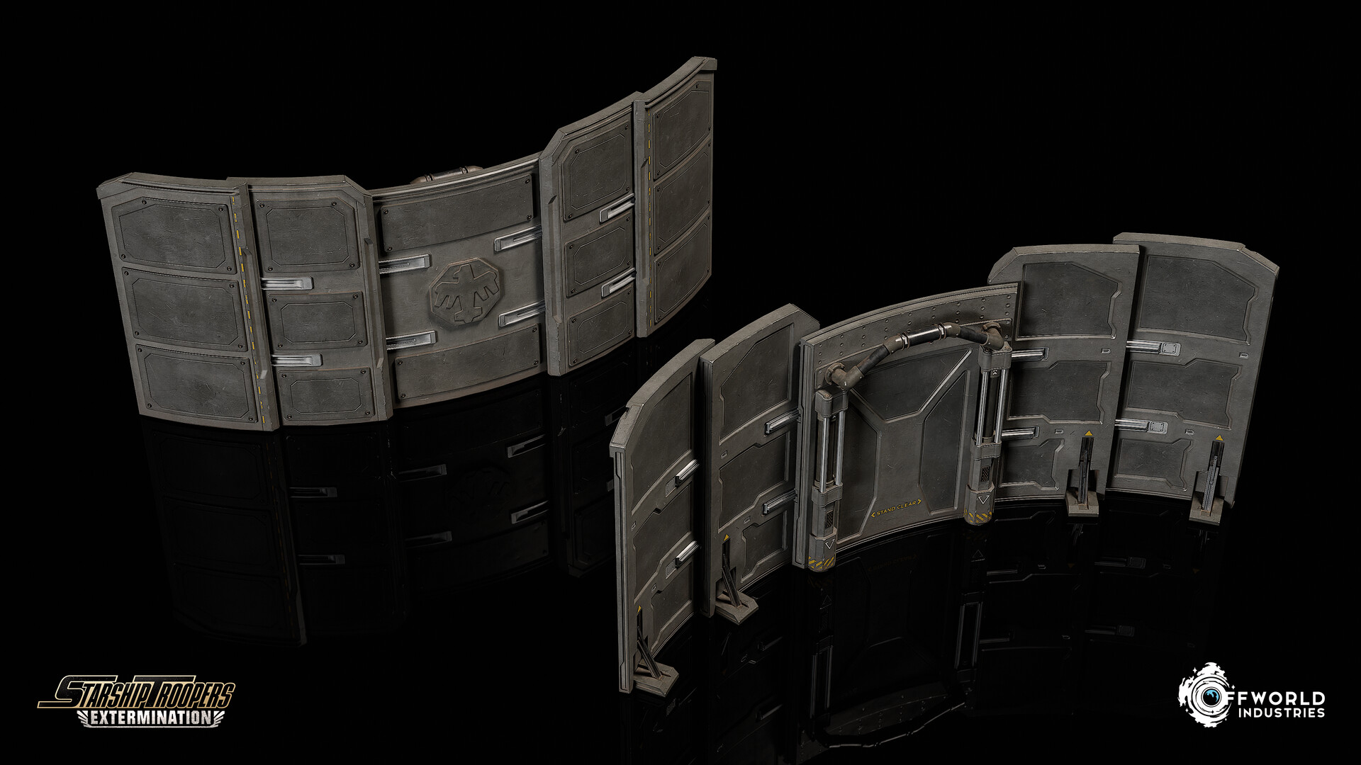 Dominic Pekař - Starship Troopers: Extermination Deployable Shield