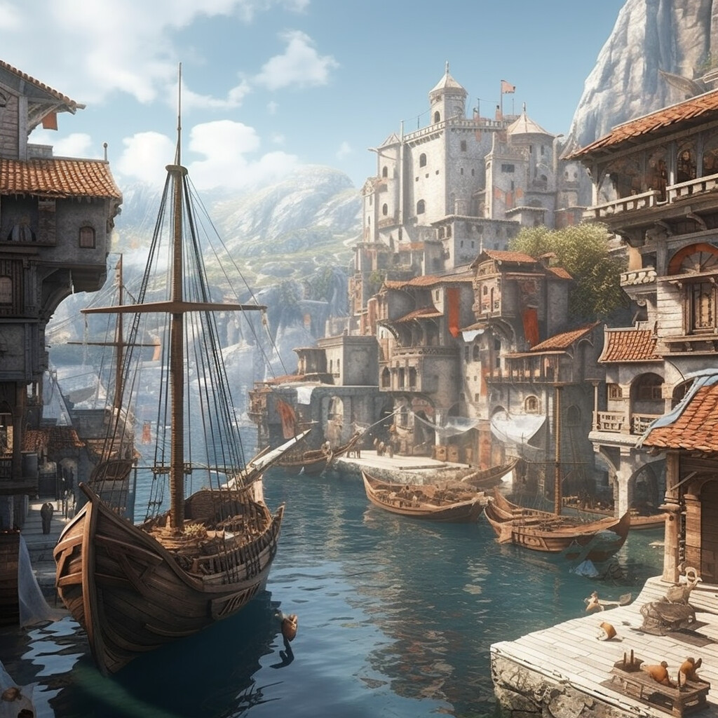 ArtStation - Port : OversoN