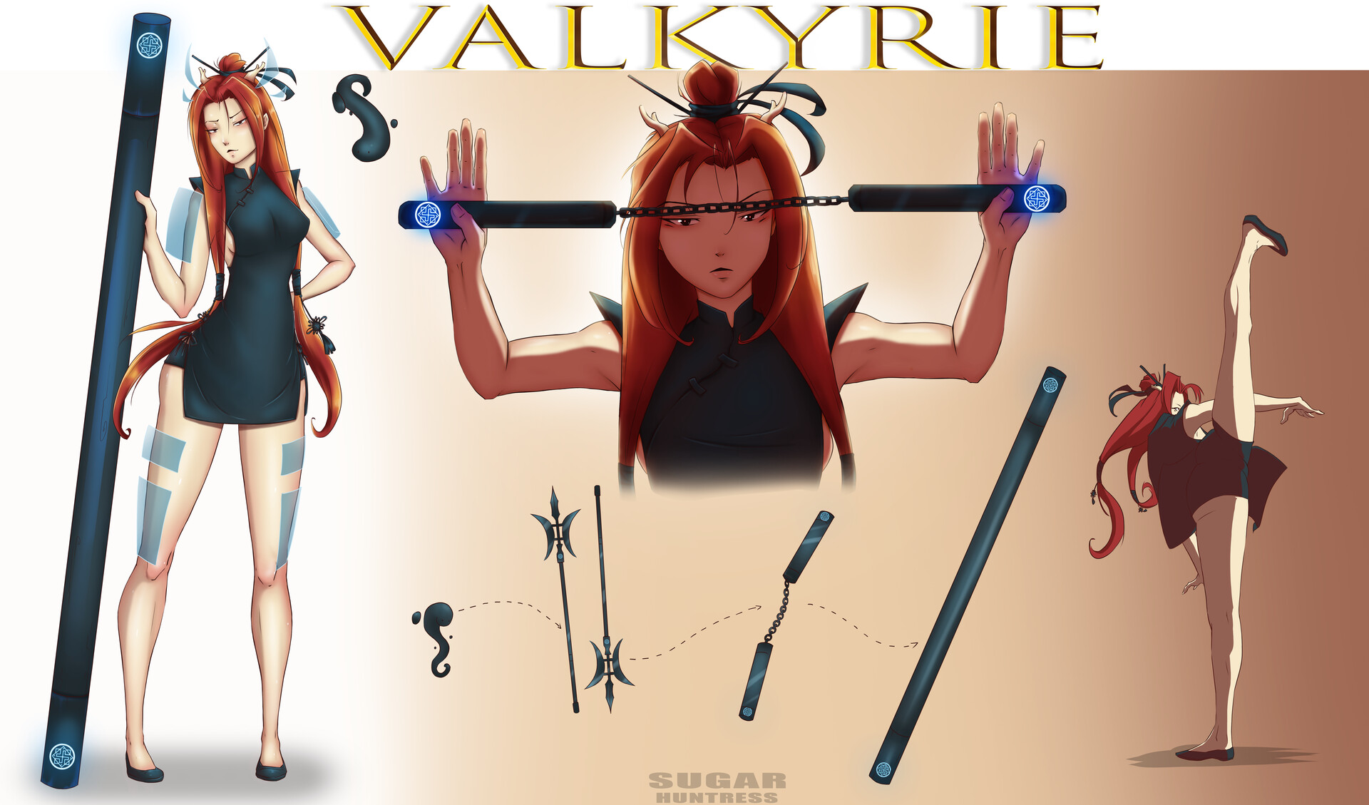 ArtStation - Valkyrie 4 (OC)