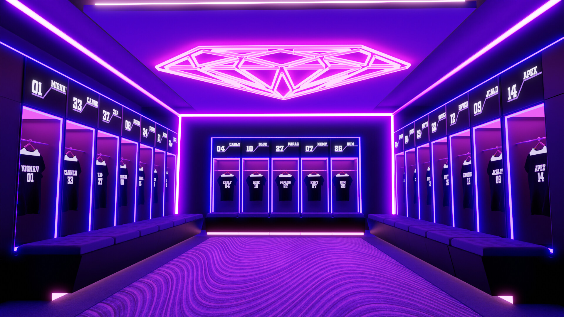 ArtStation - Locker Room